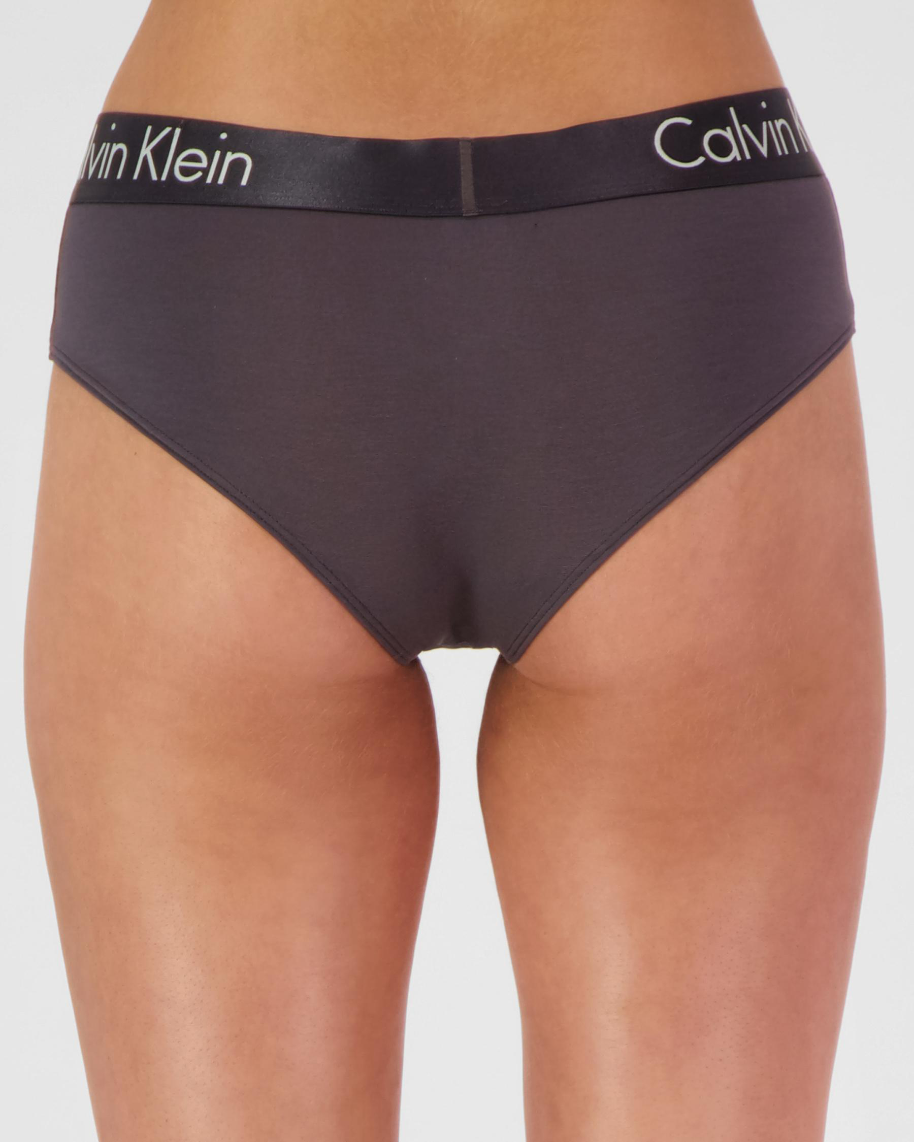 Shop Calvin Klein Motive Hispter Briefs In Charcoal - Fast Shipping & Easy Returns - City Beach ...