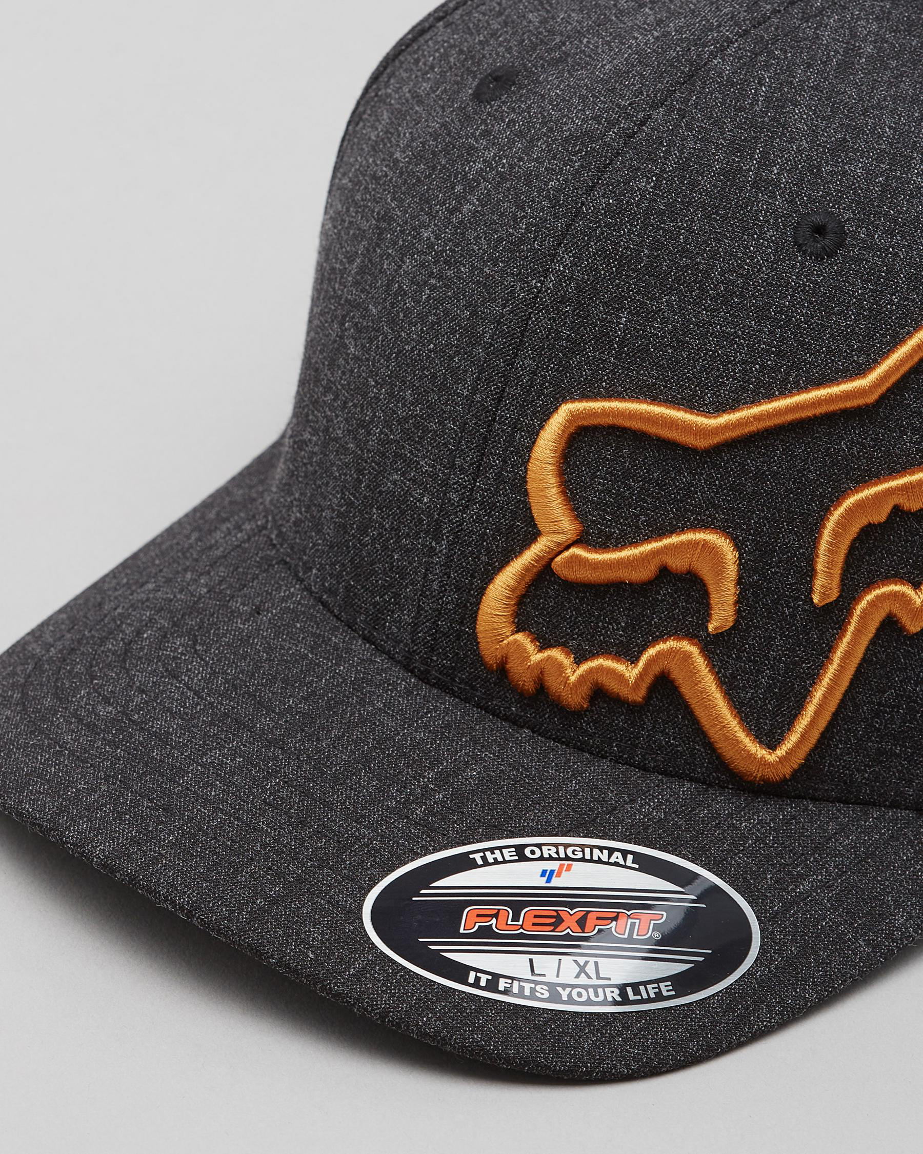 Shop Fox Clouded Flexfit 2.0 Cap In Black Gold - Fast Shipping & Easy ...