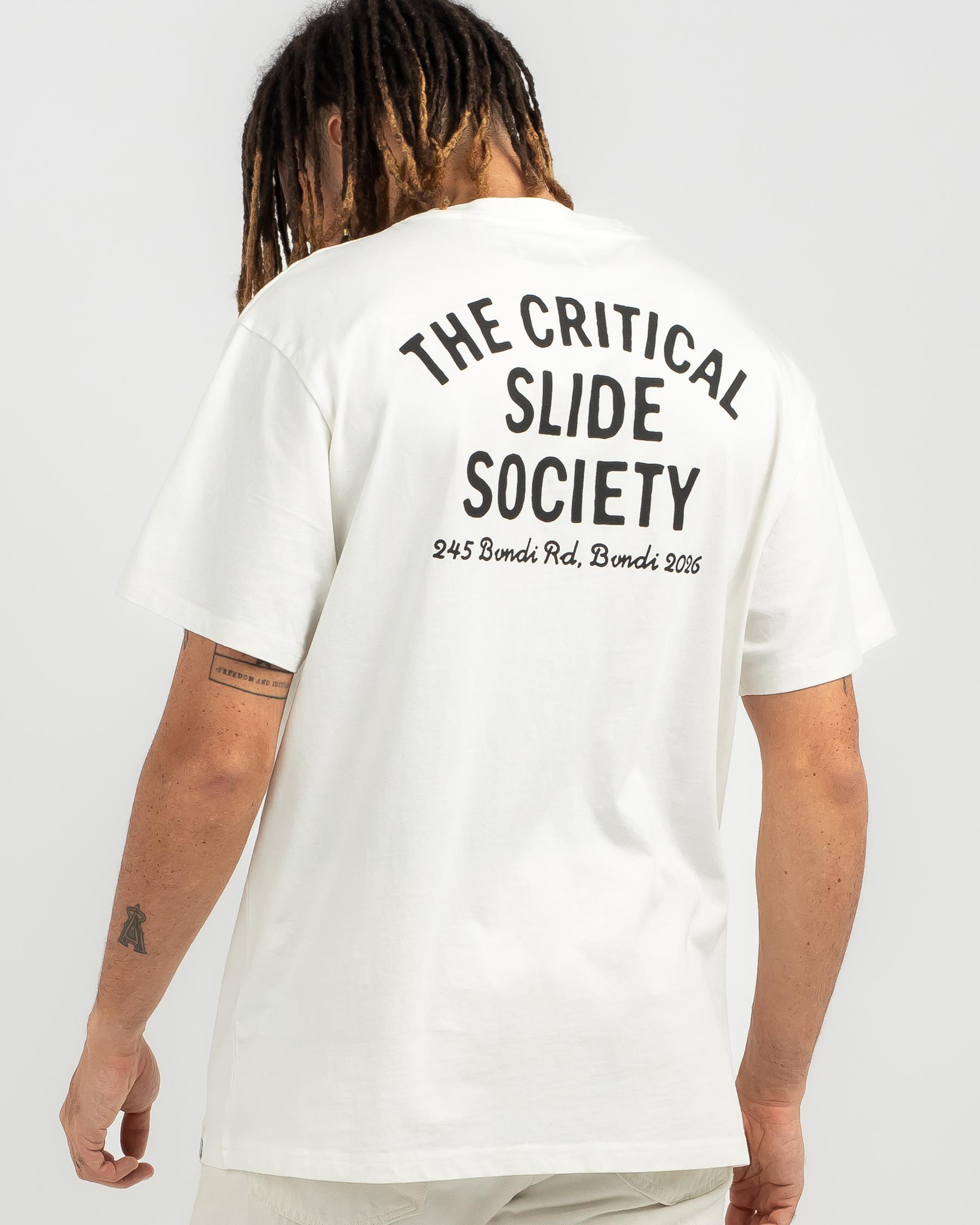 Shop The Critical Slide Society Local T-Shirt In Vintage White - Fast Shipping & Easy Returns ...