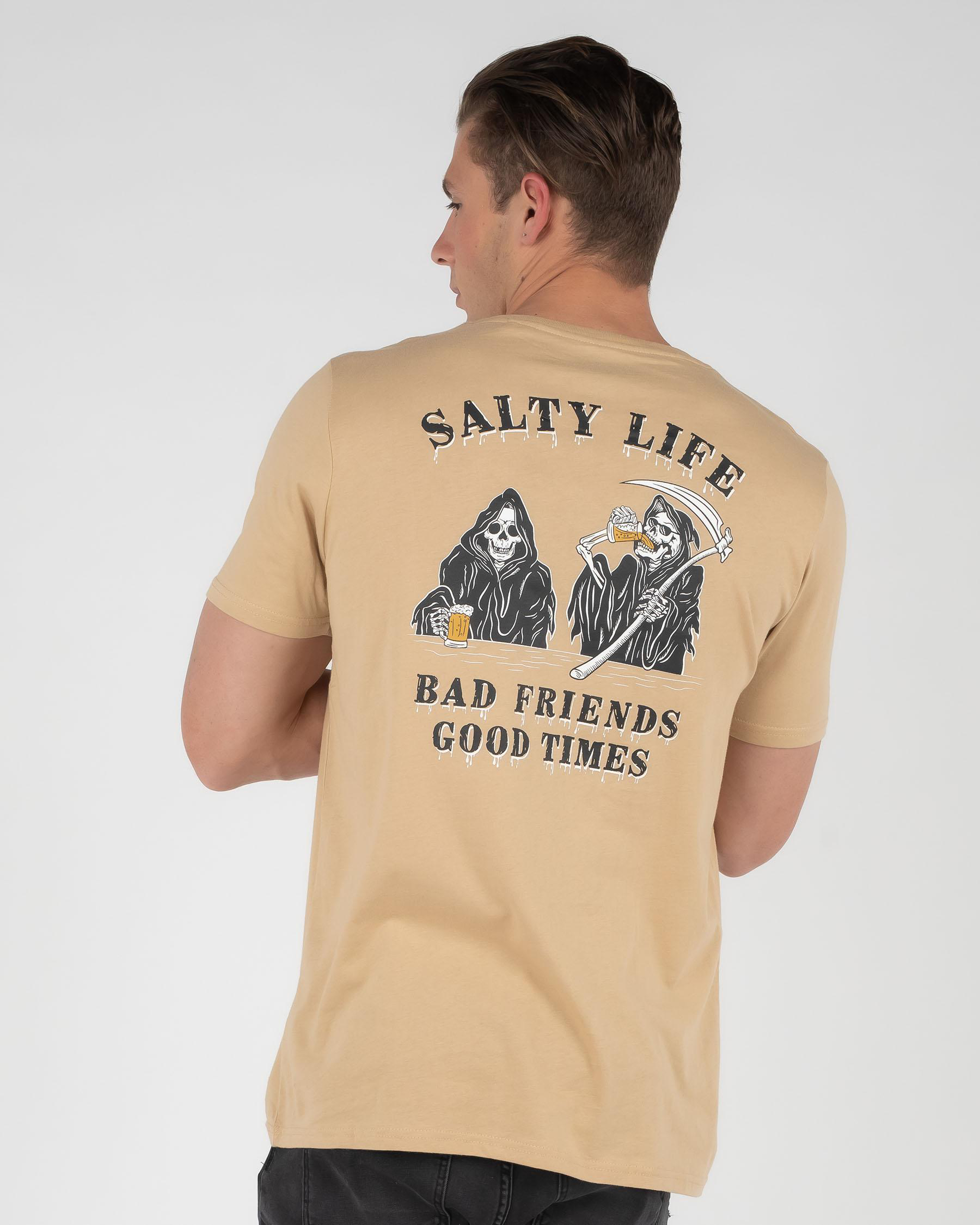 Shop Salty Life Good Times Tee In Sand - Fast Shipping & Easy Returns ...