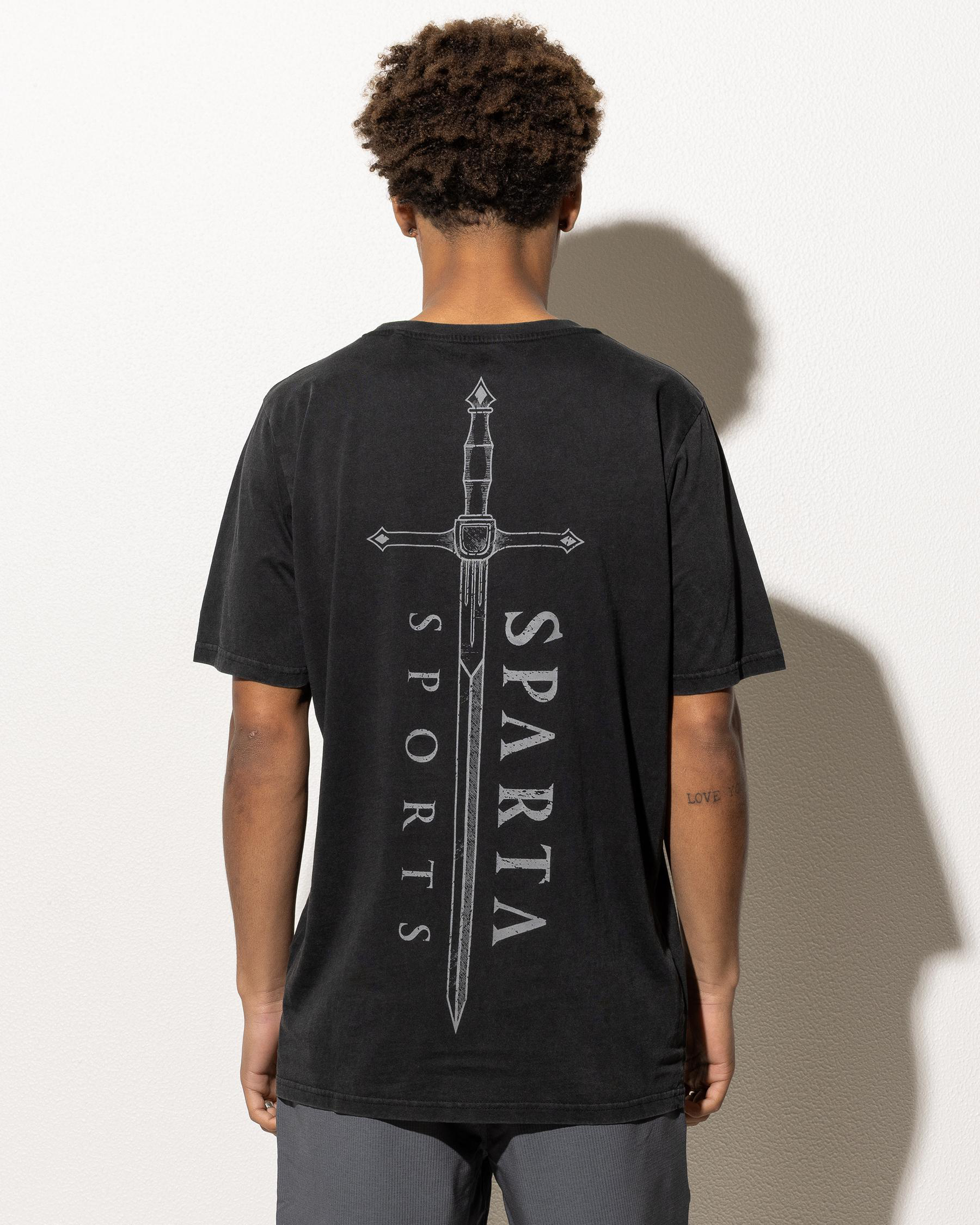 Shop Sparta Unveil T Shirt In Black Acid Fast Shipping Easy Returns