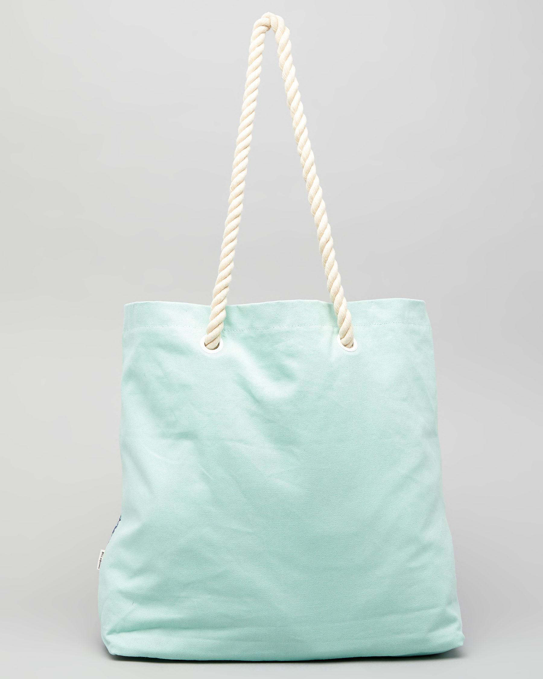 Shop Billabong Bohemia Beach Bag In Blue - Fast Shipping & Easy Returns ...