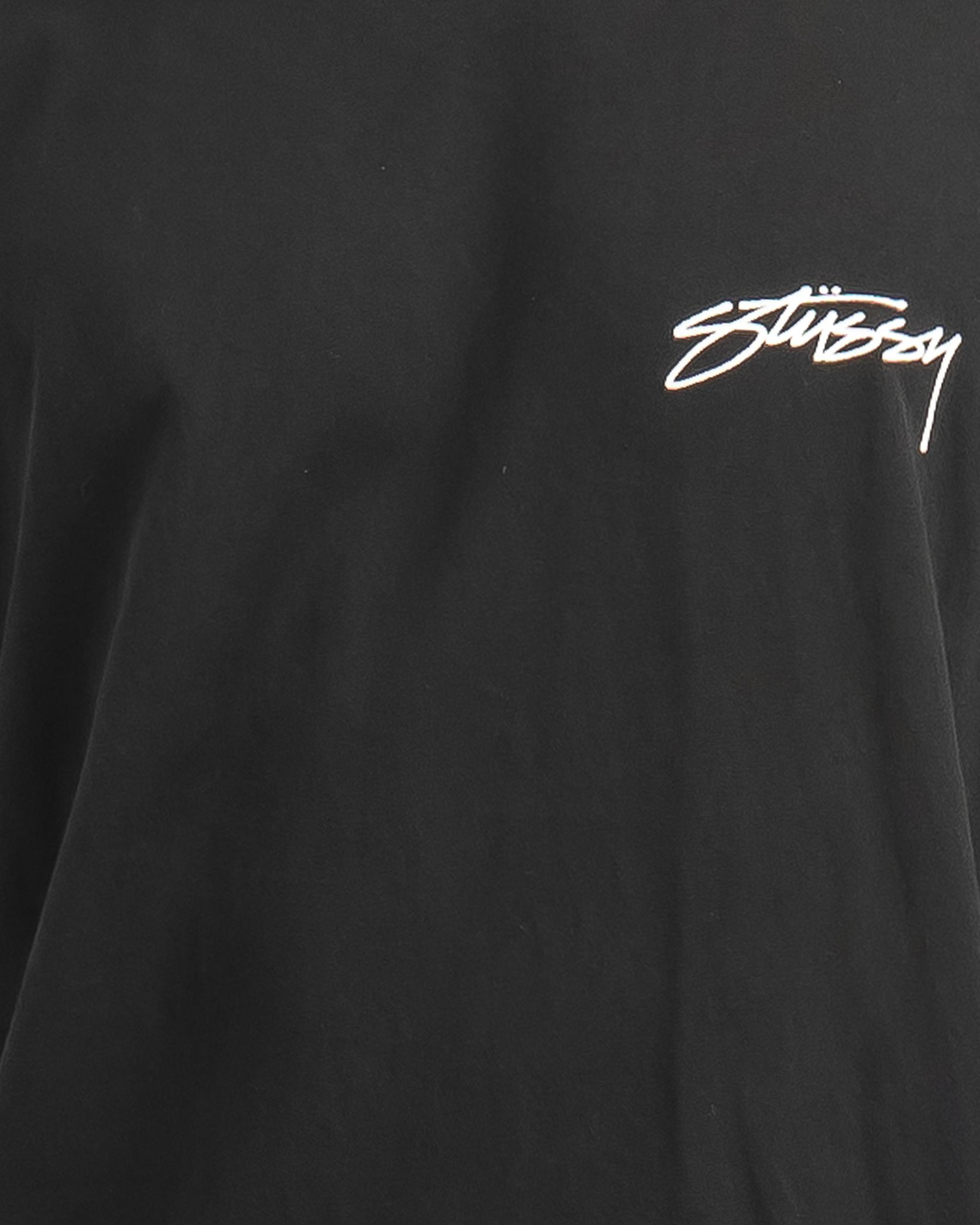 Stussy Pigment Stussy Designs T-Shirt In Pigment Black - Fast Shipping ...