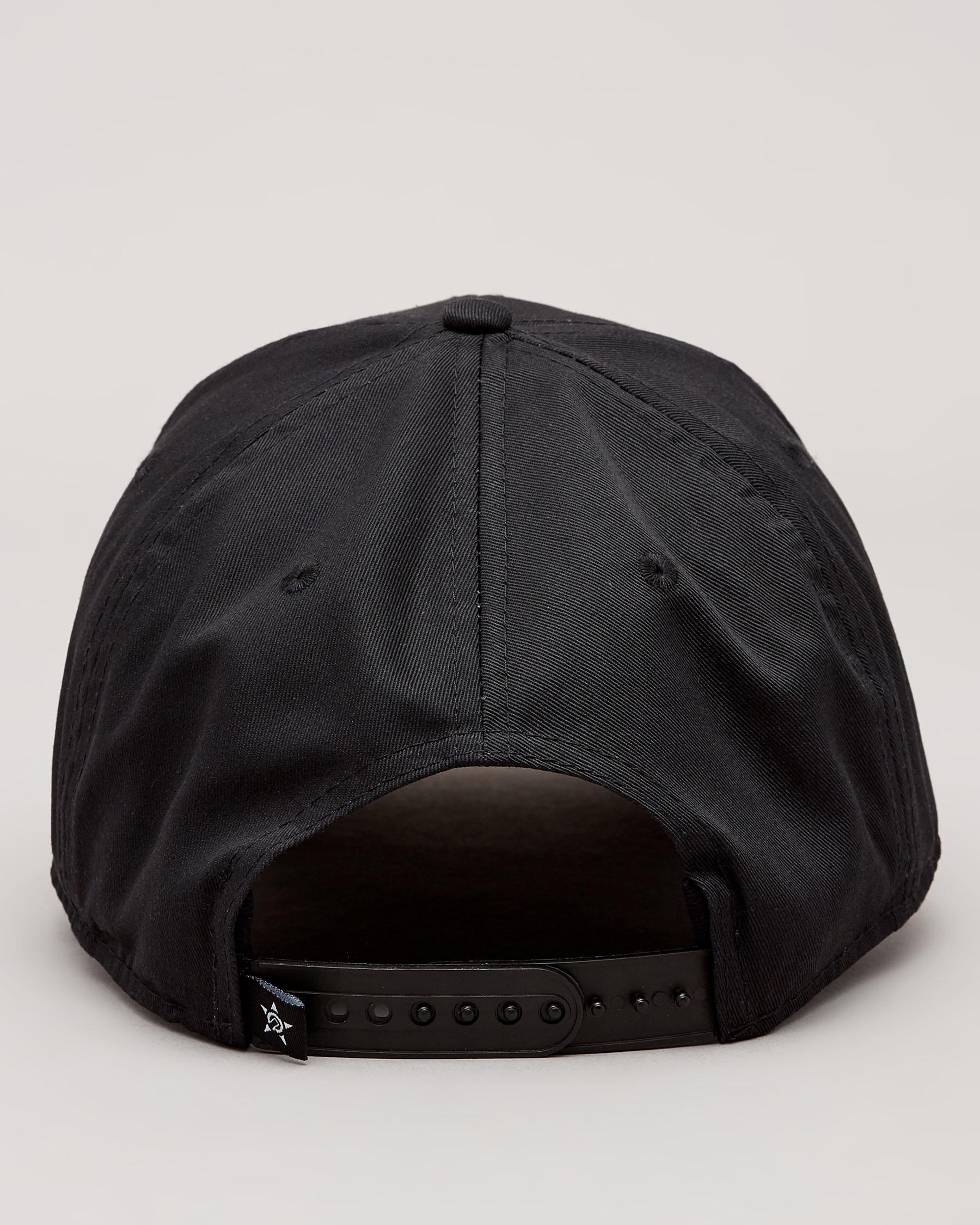 Shop Unit Classic Snapback Cap In Black - Fast Shipping & Easy Returns - City Beach Australia