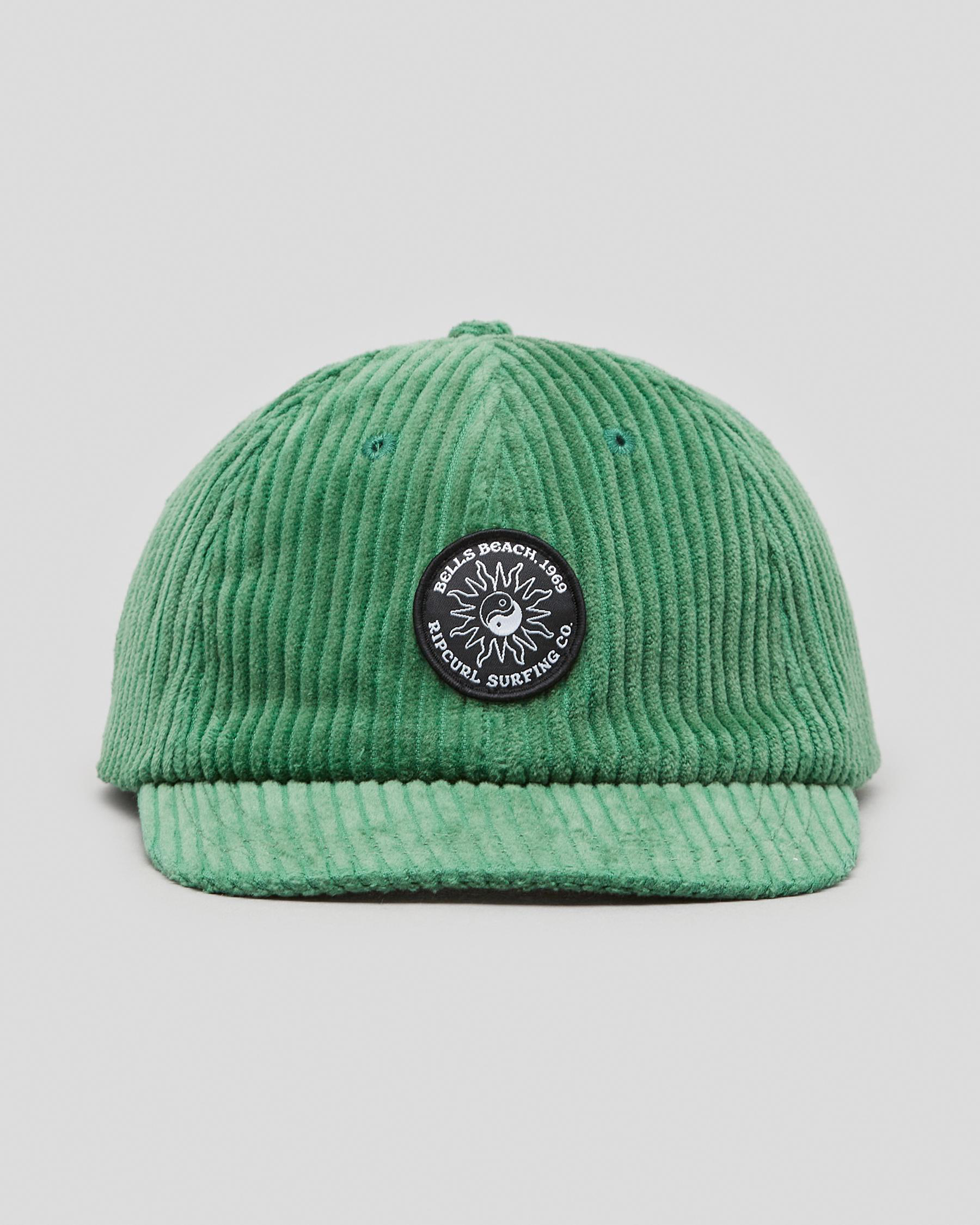 Shop Rip Curl Inner Bliss Cap In Dark Green - Fast Shipping & Easy ...