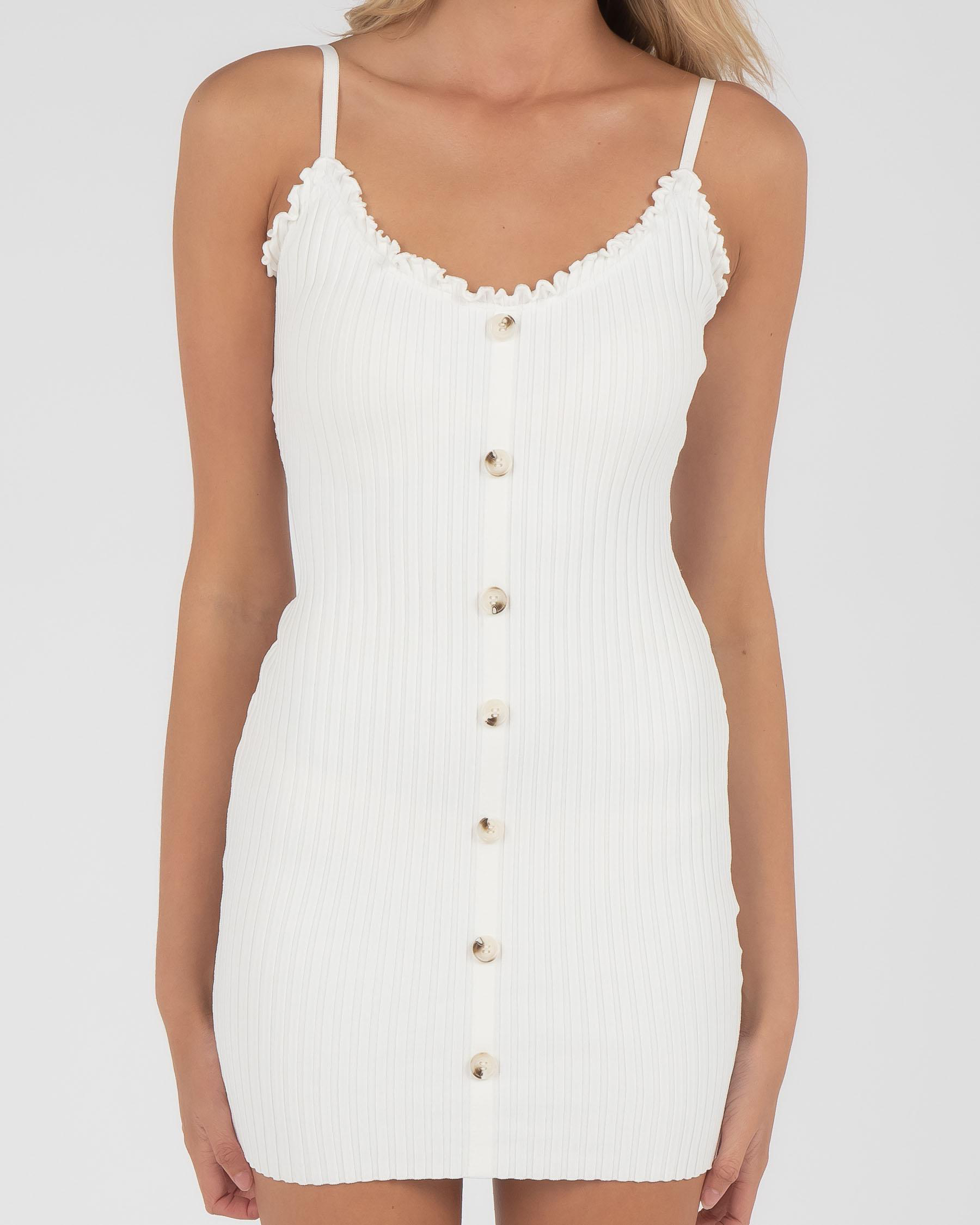 Shop Mooloola Tenielle Dress In White - Fast Shipping & Easy Returns ...