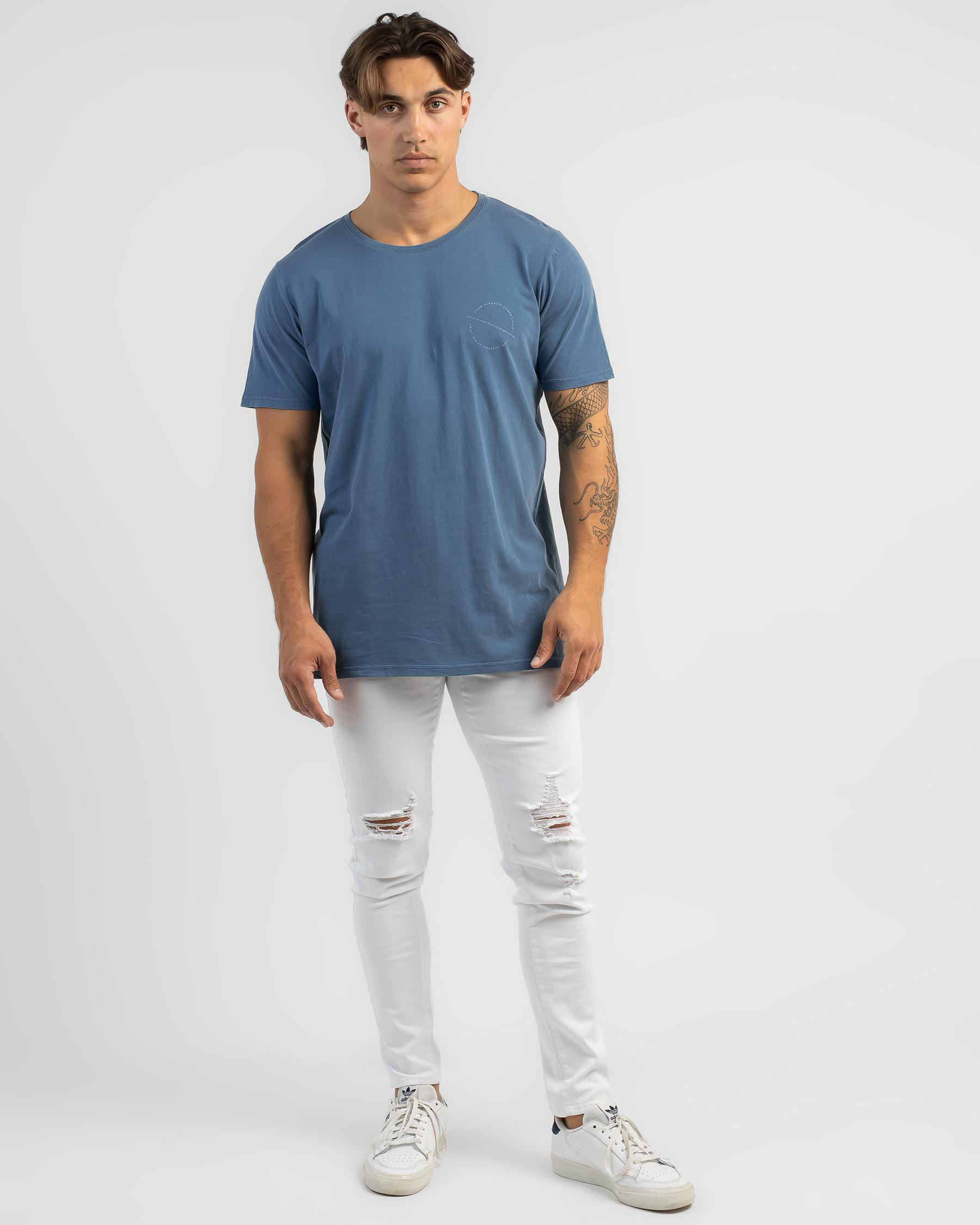 Shop Lucid Validation T-Shirt In Blue - Fast Shipping & Easy Returns ...