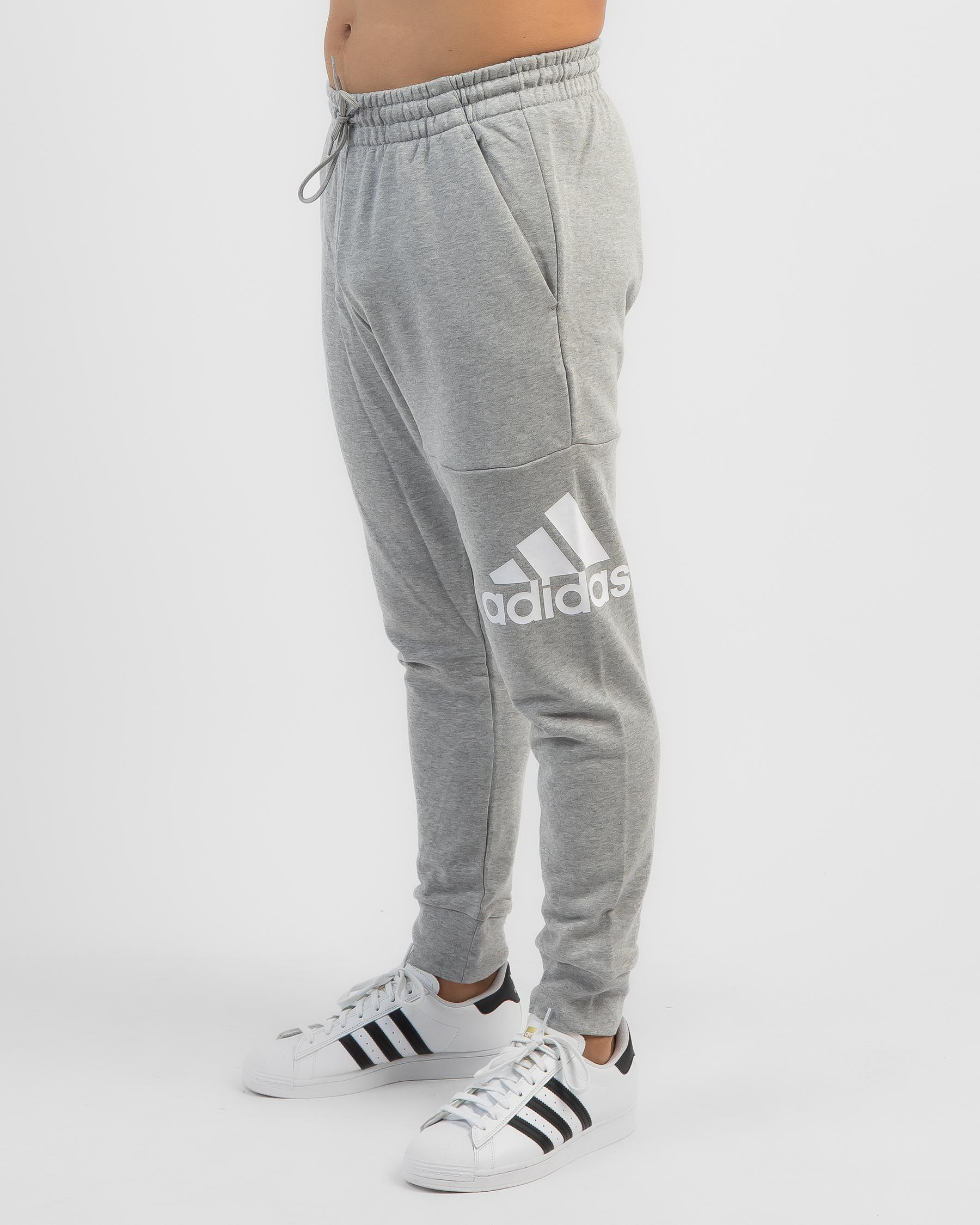 Shop adidas Big Logo Track Pants In Medium Grey Heather - Fast Shipping ...