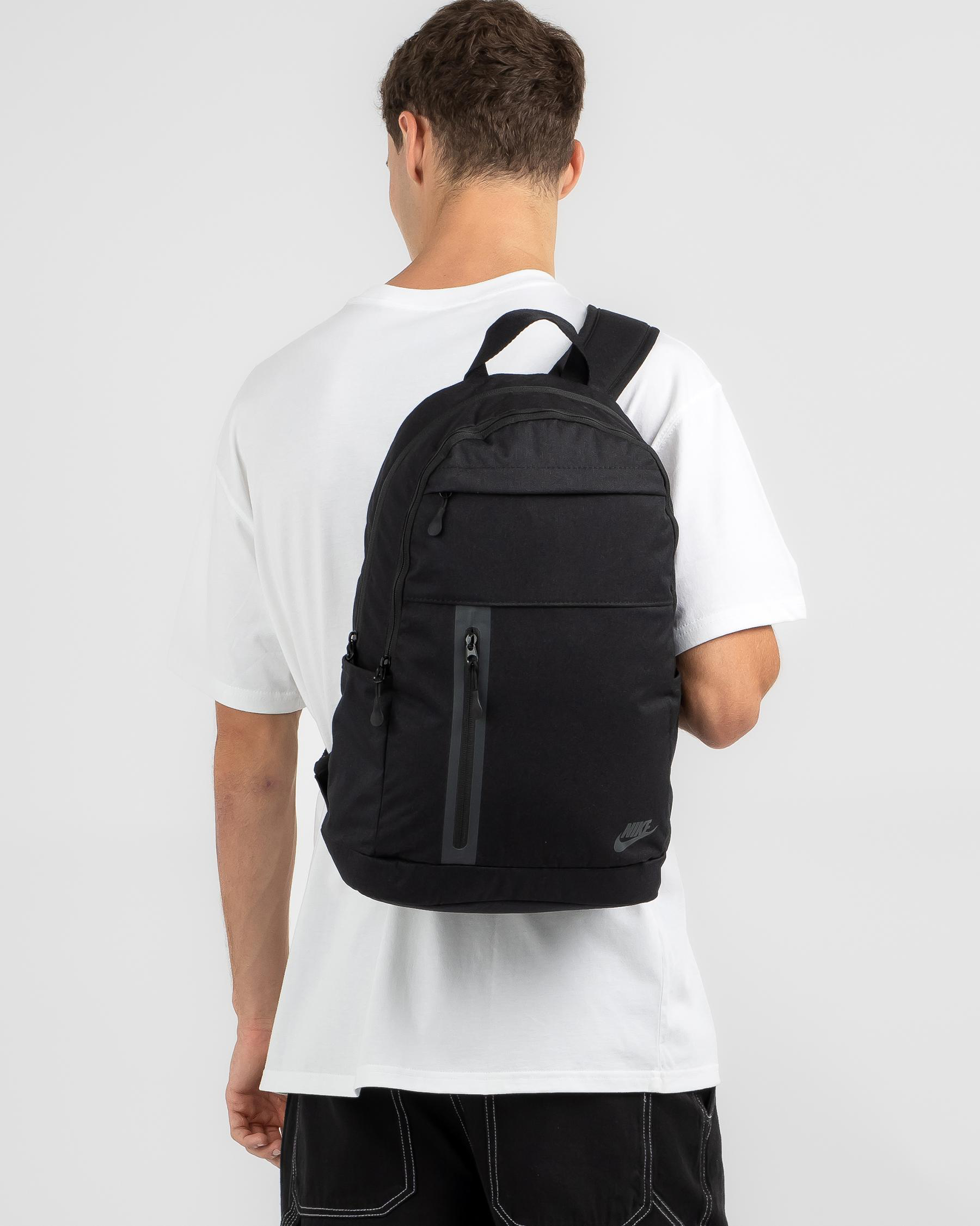Shop Nike Elemental Premium Backpack In Black/black/anthracite - Fast ...