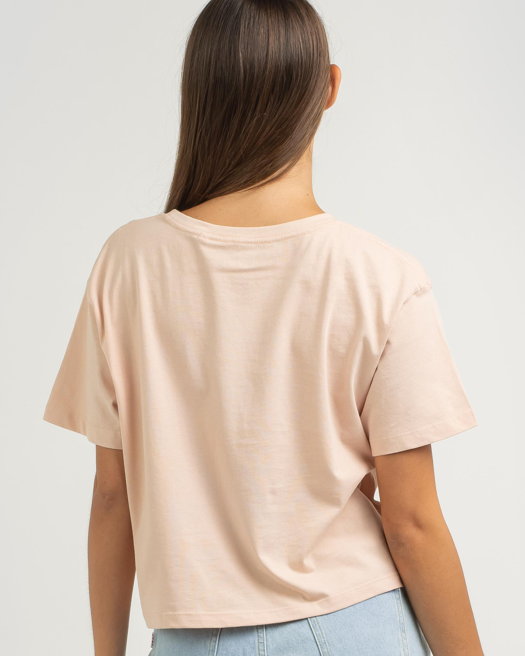Shop Rip Curl Playabella Crop T-Shirt In Dusk Pink - Fast Shipping ...