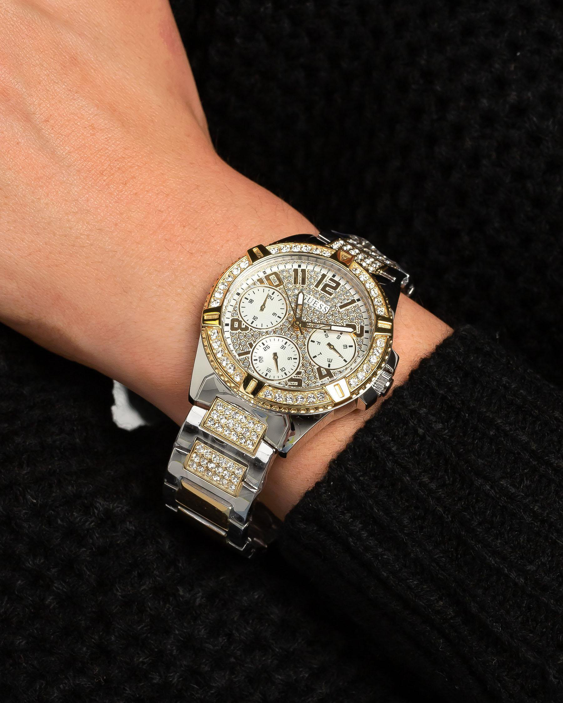 Shop GUESS Lady Frontier Watch In 2 Tone - Fast Shipping & Easy Returns ...