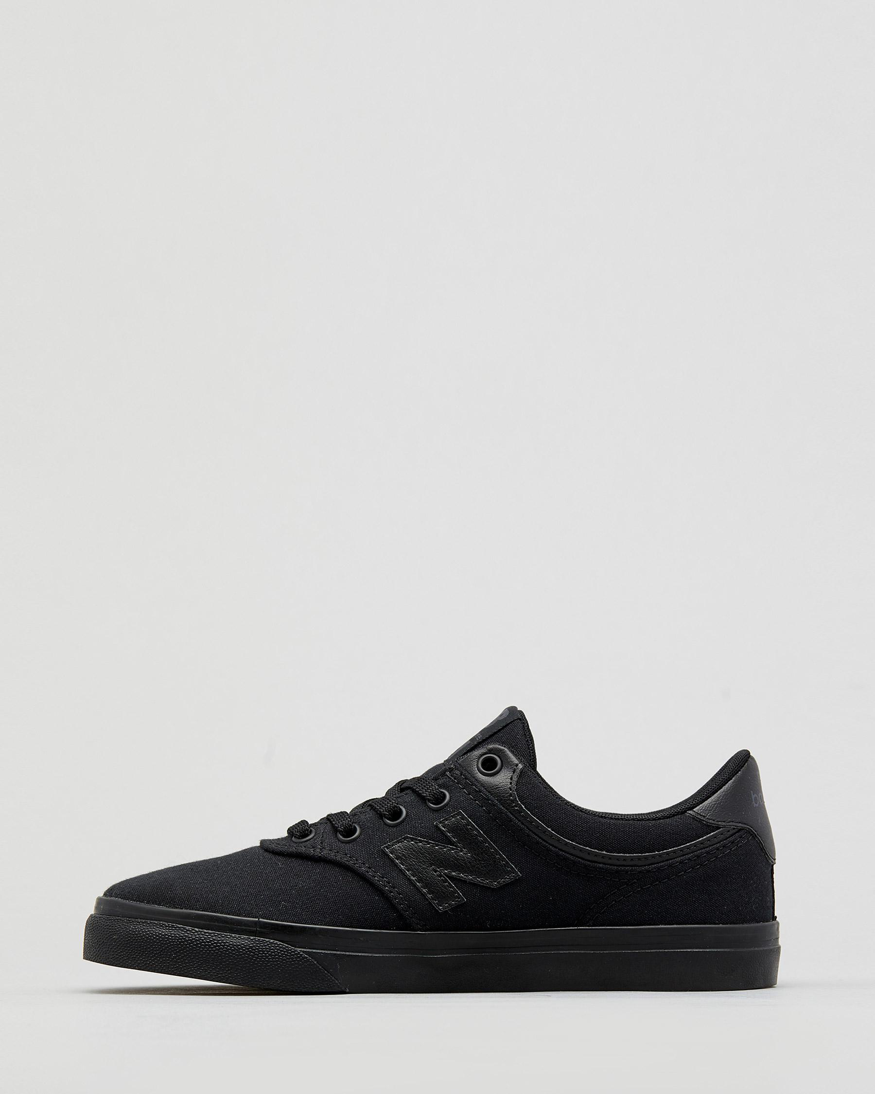 Shop New Balance Boys' NB 255 Shoes In Black/black - Fast Shipping ...