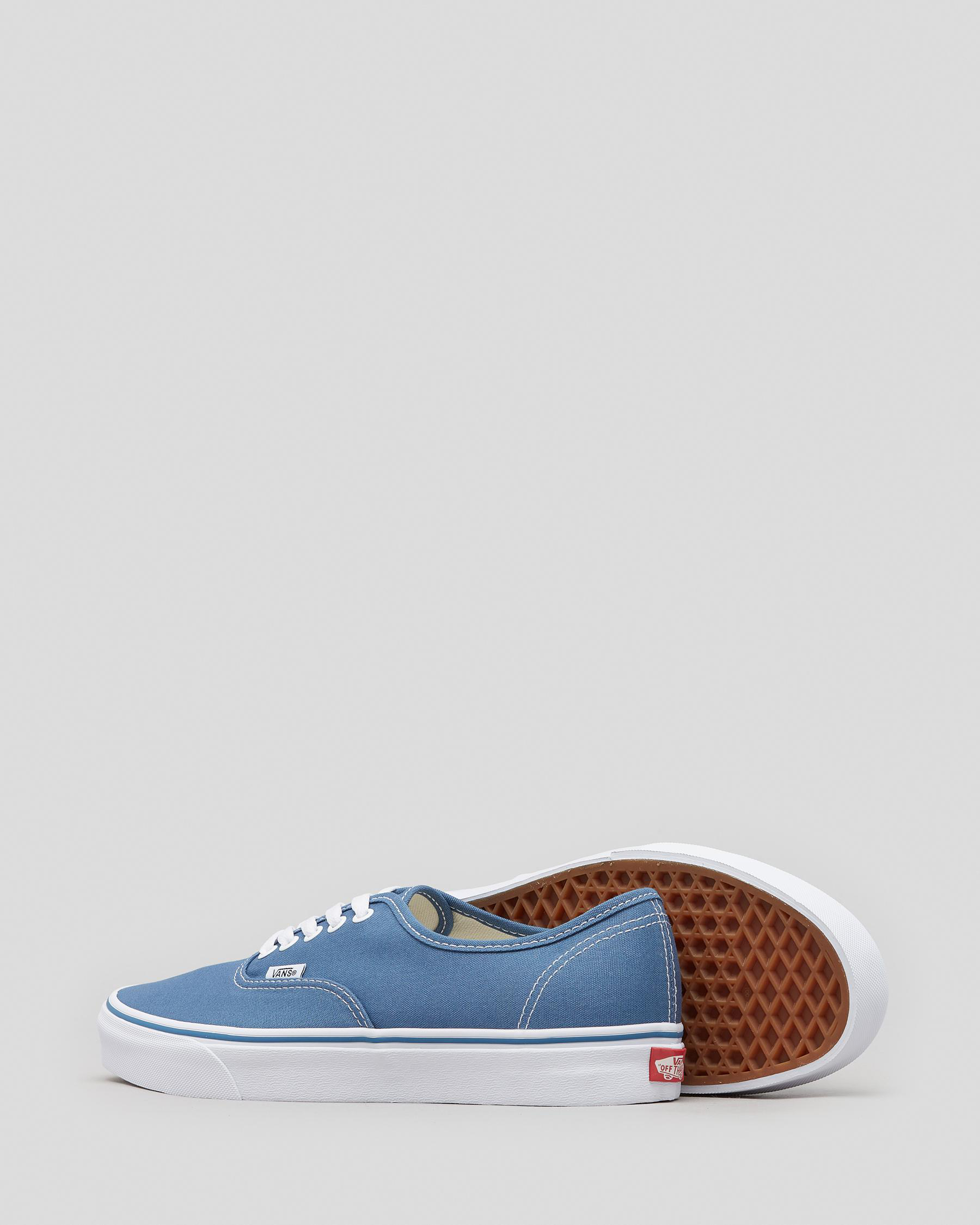 Shop Vans Authentic Shoes In Navy - Fast Shipping & Easy Returns - City ...