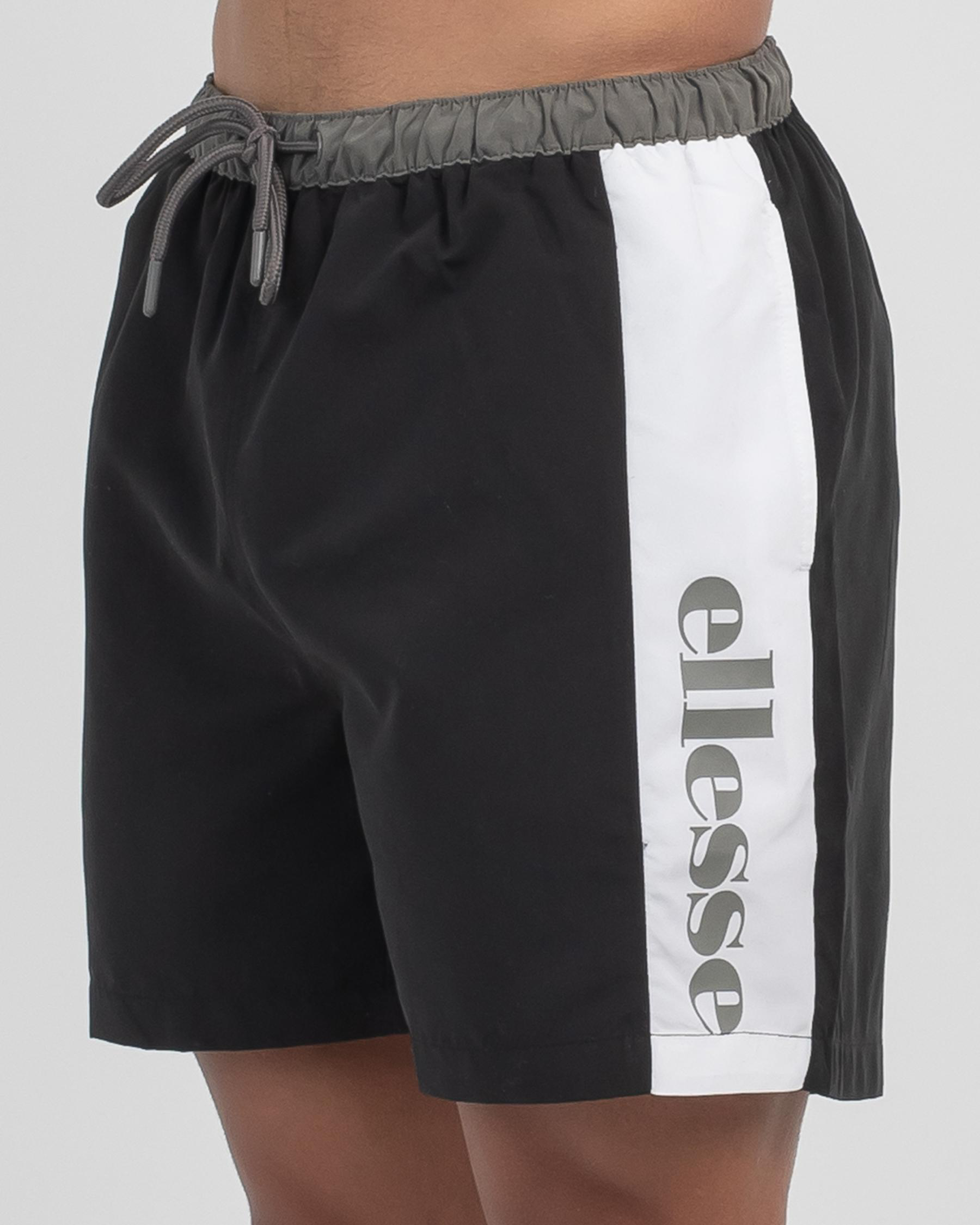 Shop Ellesse Mejor Shorts In Black - Fast Shipping & Easy Returns ...