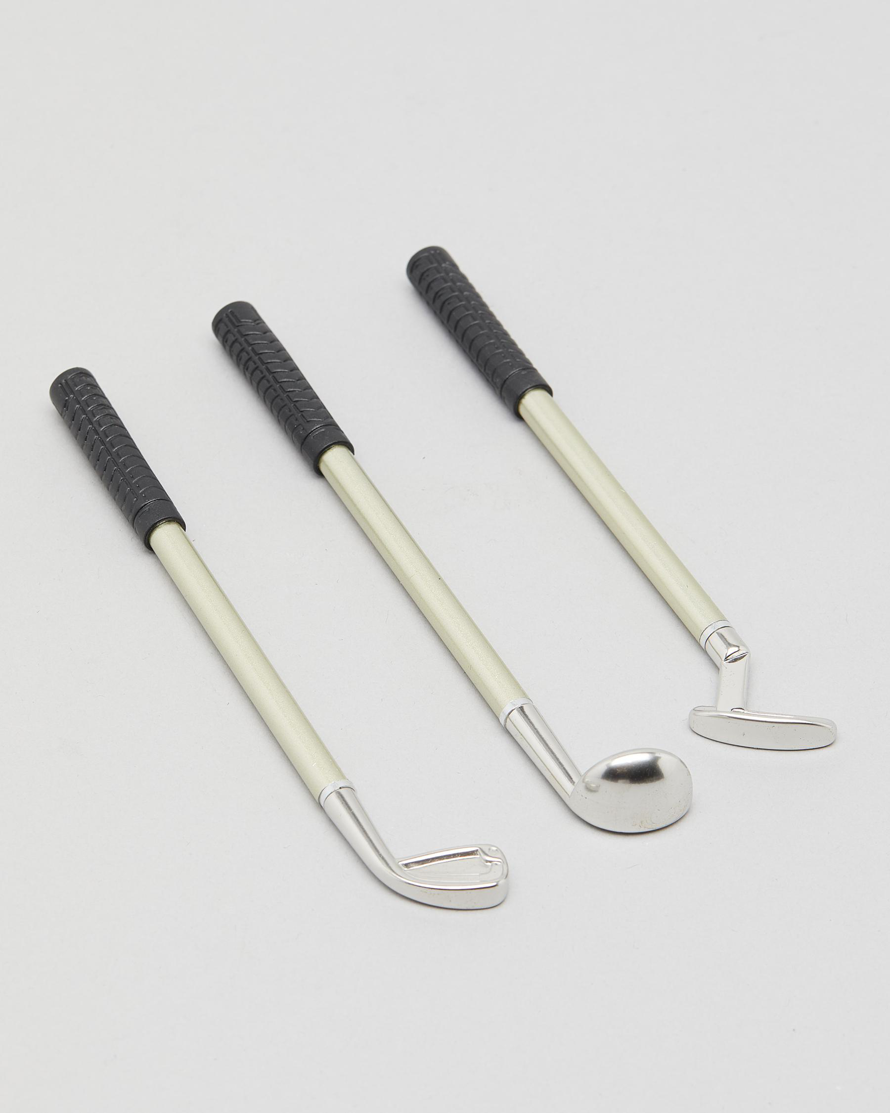 Independence Studio Golf Club Pen Set In Multi - FREE* Shipping & Easy ...