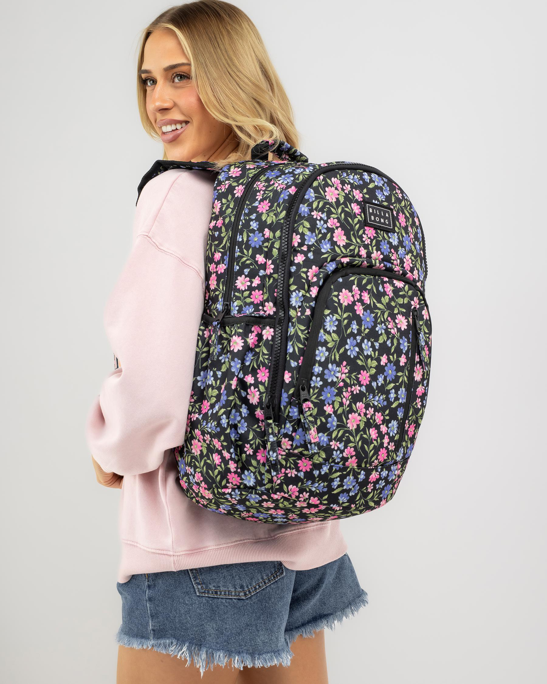 Billabong CB Kismet Roadie Backpack In Black - Fast Shipping & Easy ...