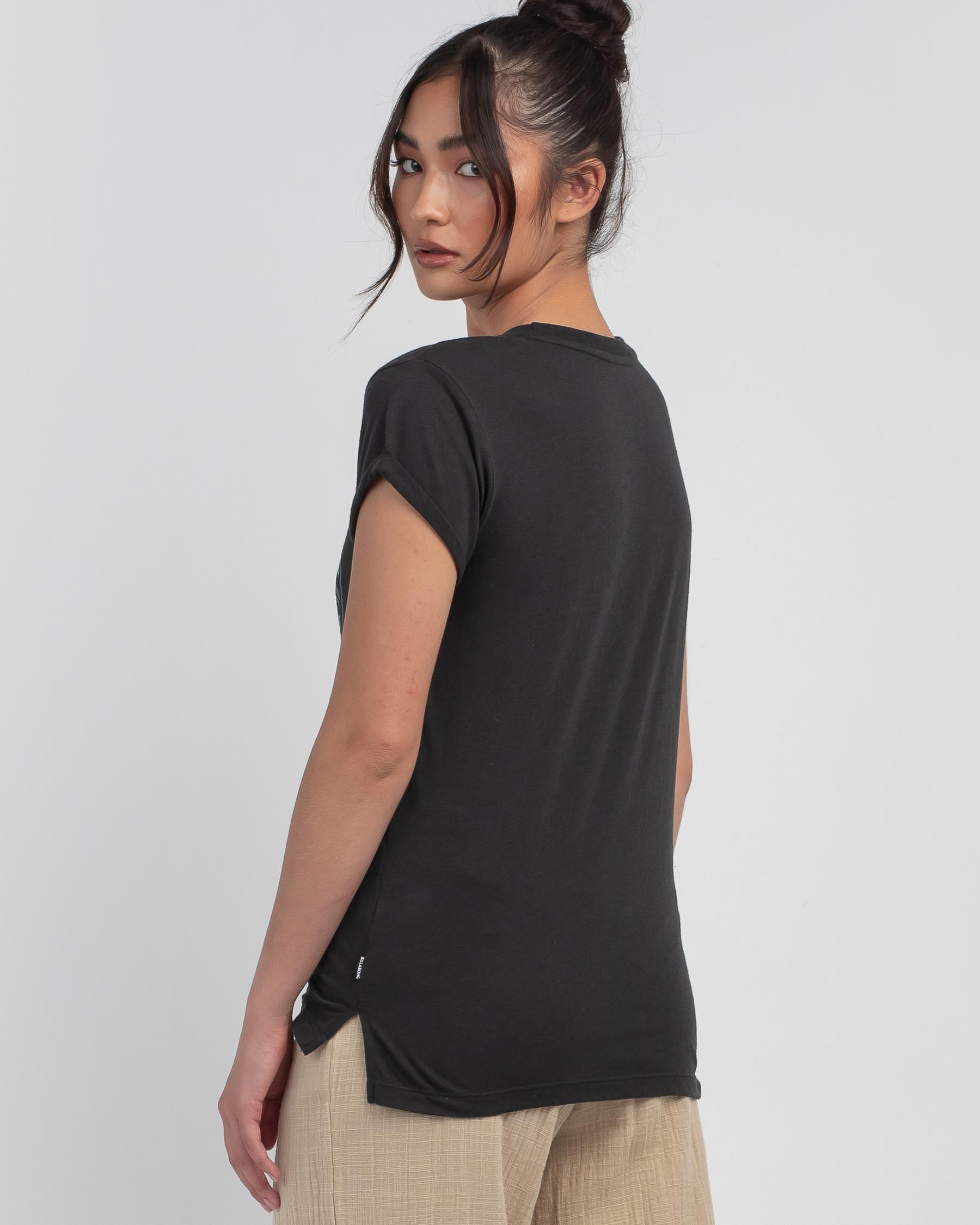Shop Billabong Sundaze T-Shirt In Black - Fast Shipping & Easy Returns ...