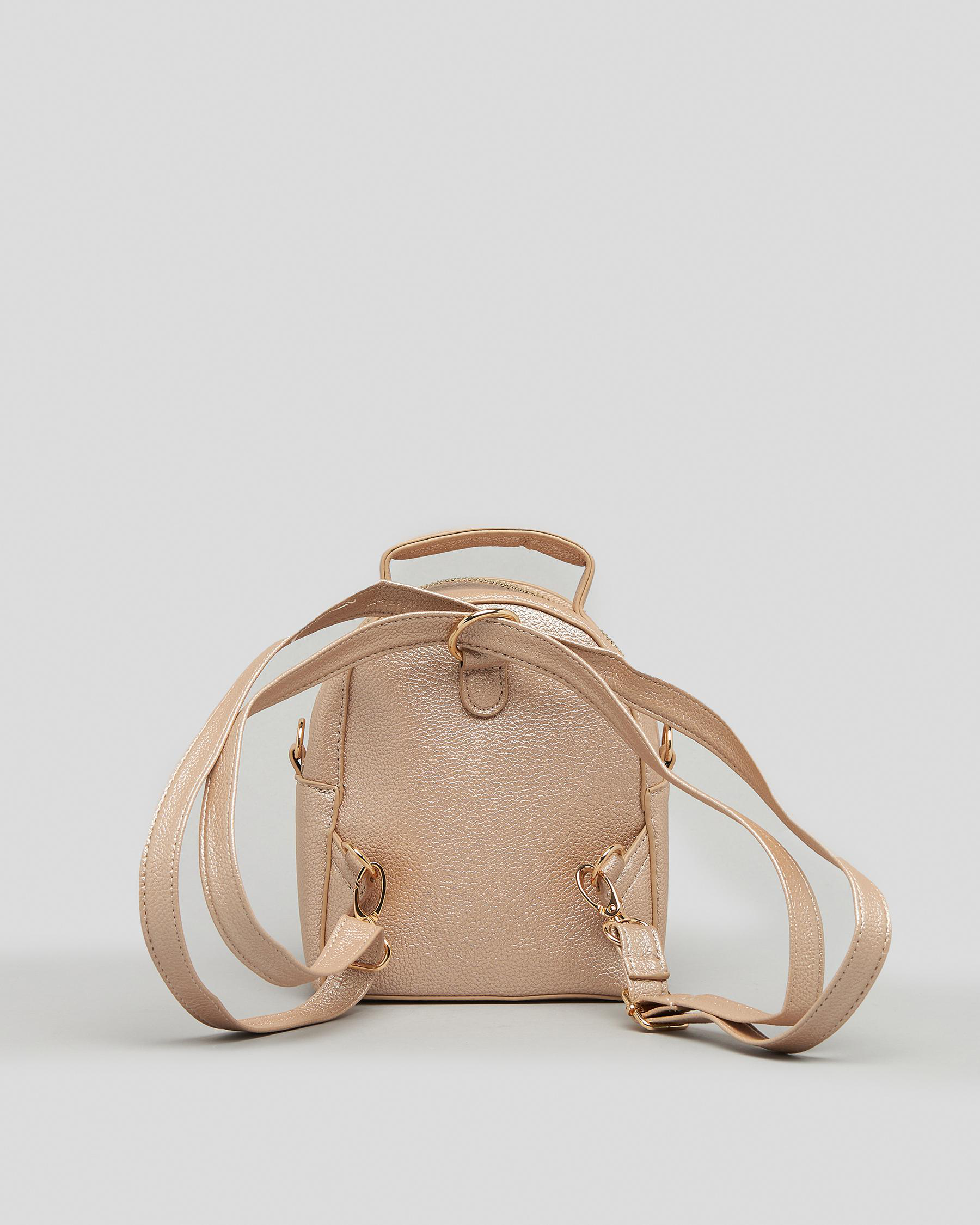 Shop Ava And Ever Jenny Mini Backpack In Rose Gold - Fast Shipping ...