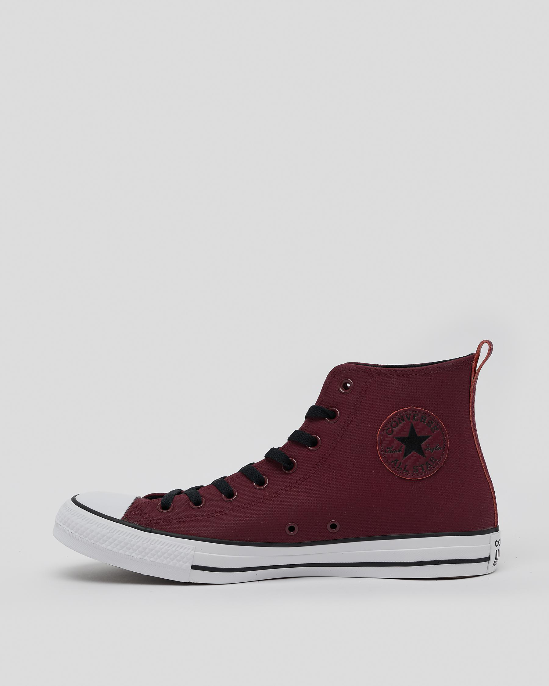 Shop Converse Chuck Taylor All Star Tec Tuff Shoes In Dark Beetroot ...