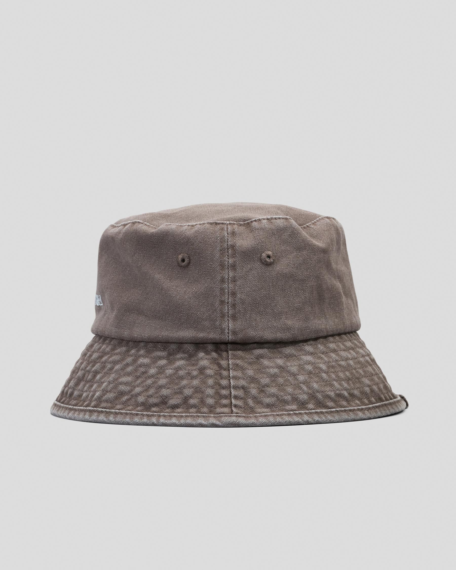 Shop Thrills Minimal Bucket Hat In Tarmac - Fast Shipping & Easy ...