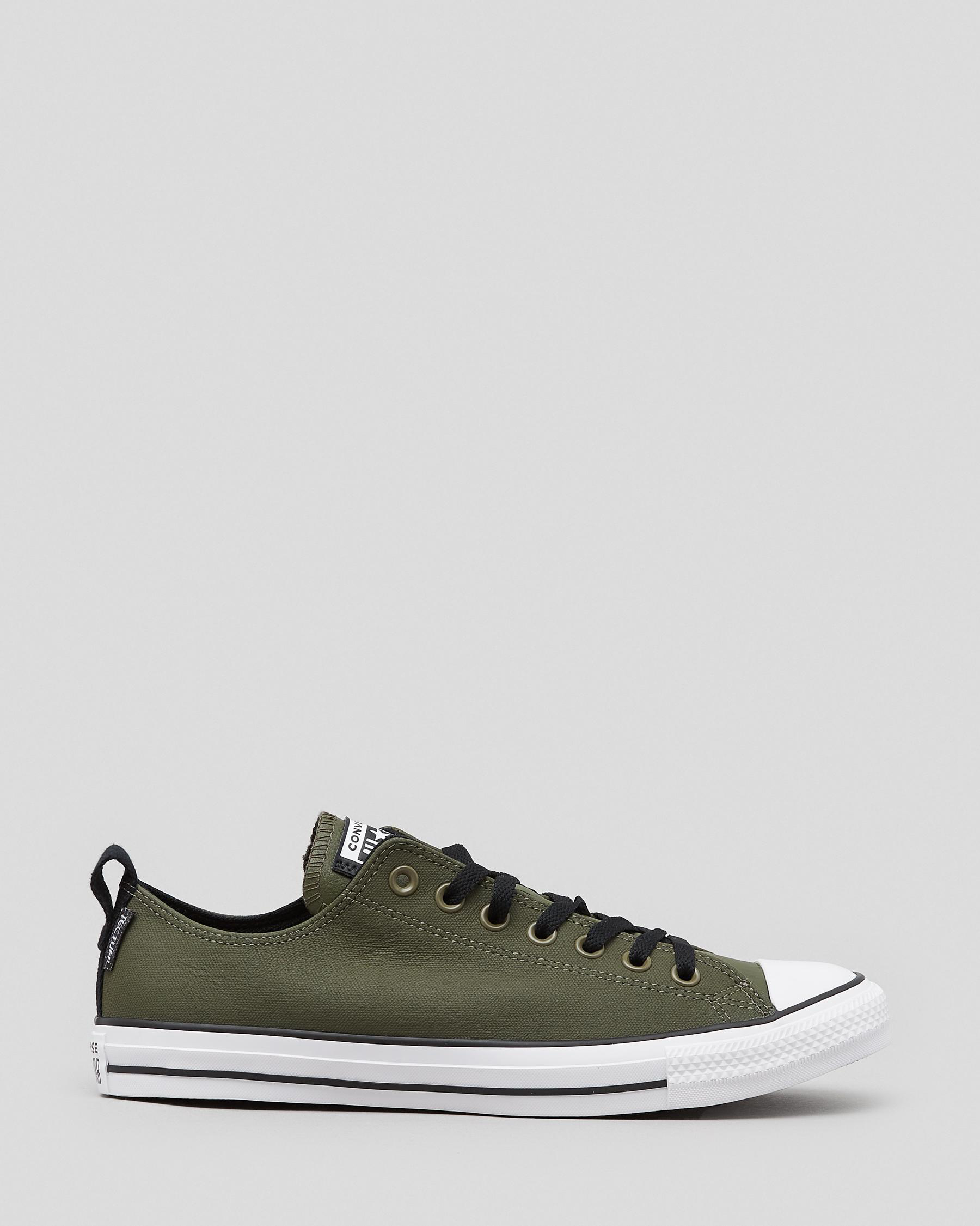 Shop Converse Chuck Taylor All Star Lo-Cut Shoes In Cargo Khaki/white ...