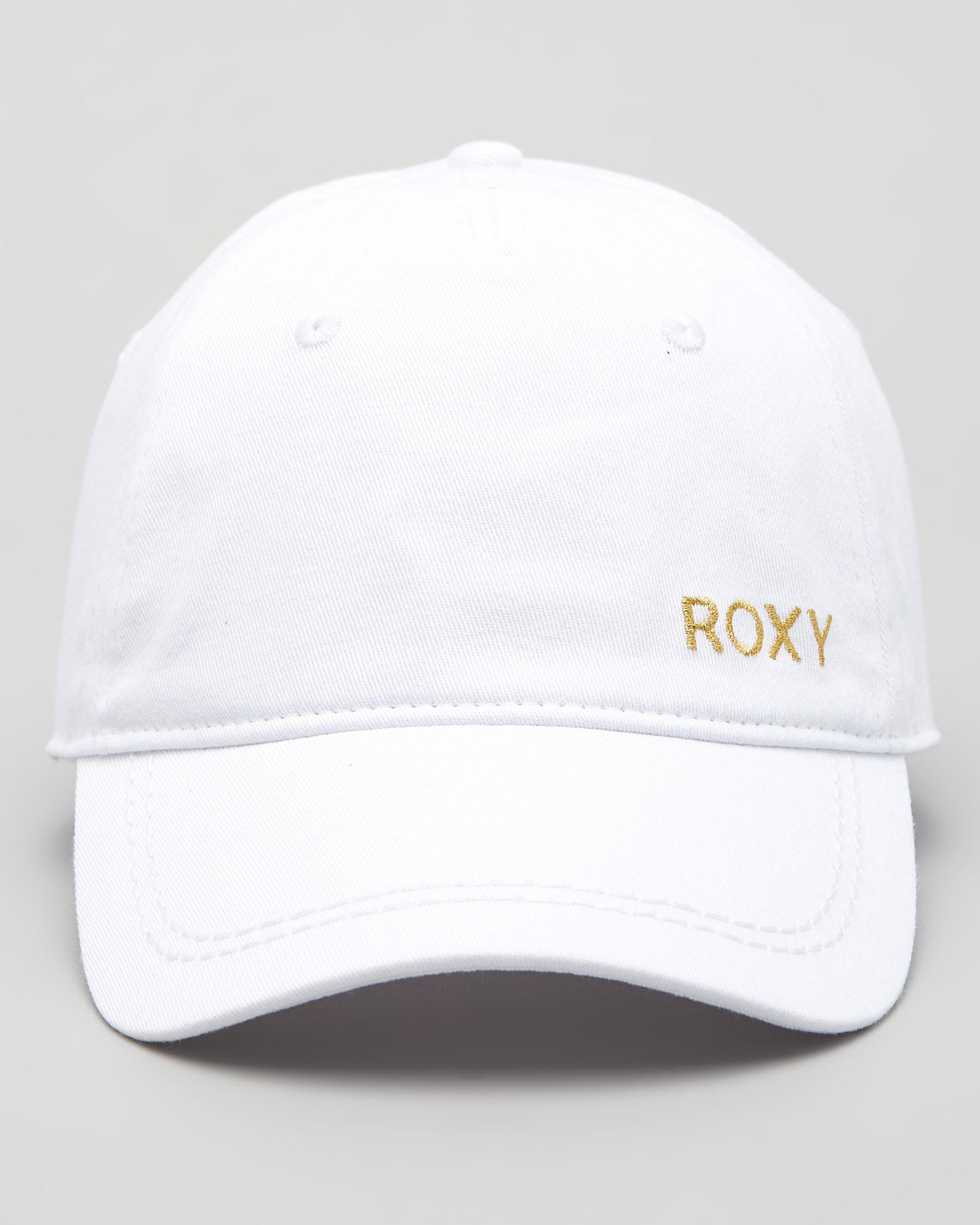 Shop Roxy Blancas Cap In Bright White - Fast Shipping & Easy Returns ...