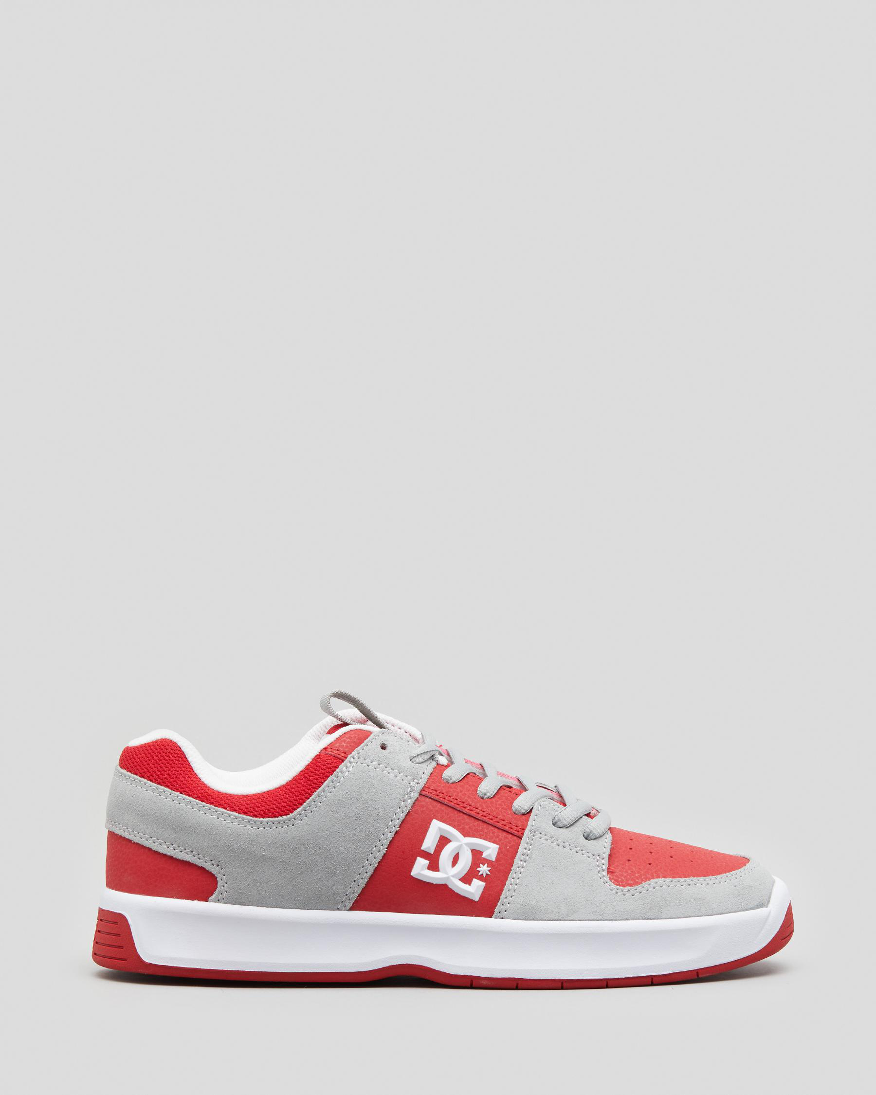 Shop DC Shoes Lynx Zero Shoes In Grey/red - Fast Shipping & Easy ...