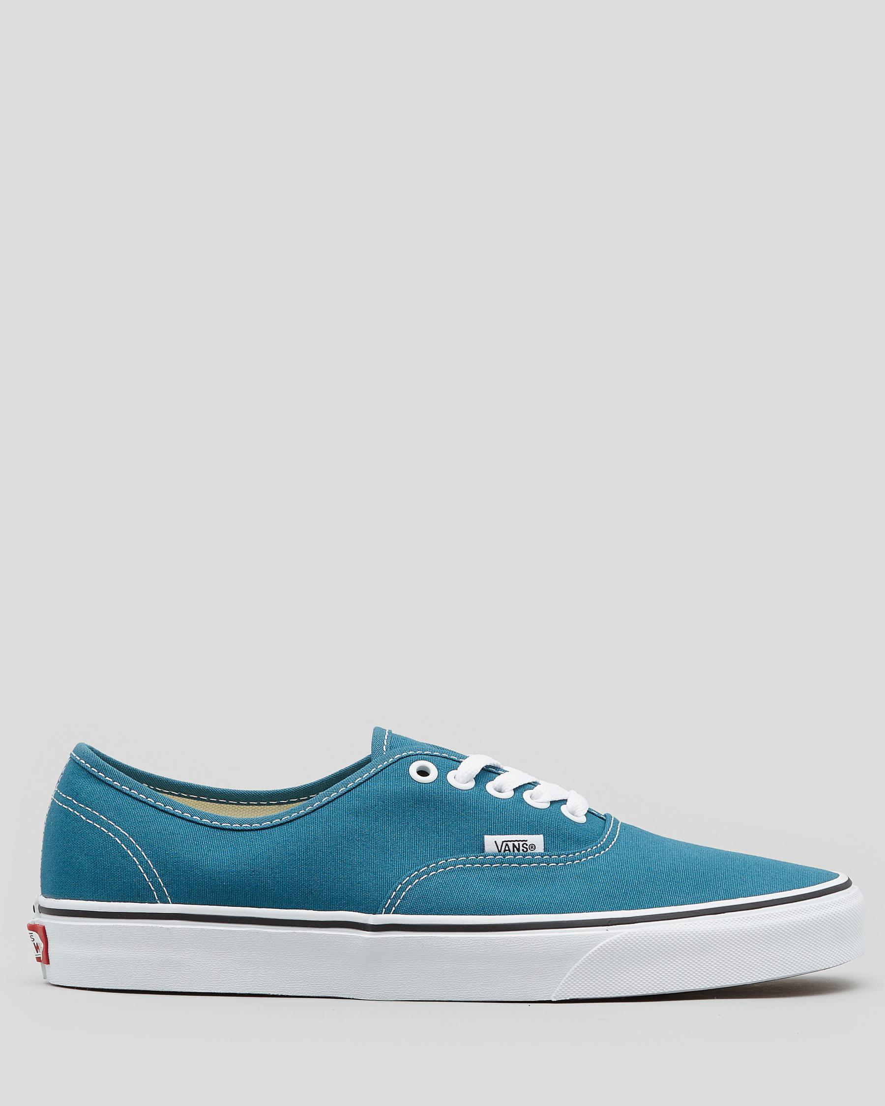 Shop Vans Authentic Shoes In Blue Coral/true White - Fast Shipping ...