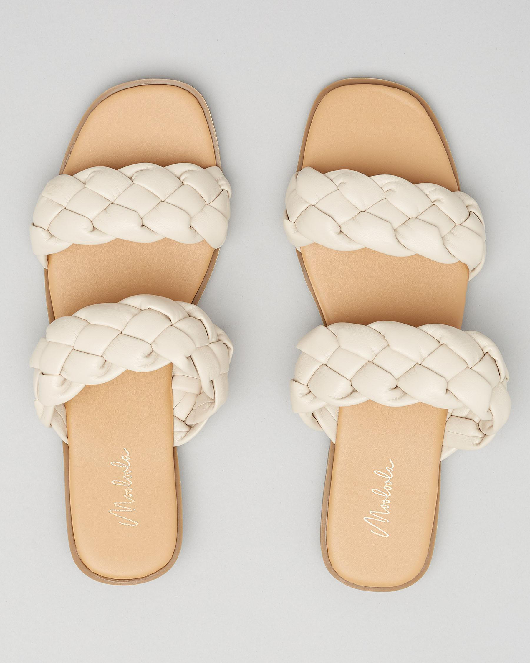 Shop Mooloola Kira Sandals In Beige - Fast Shipping & Easy Returns ...