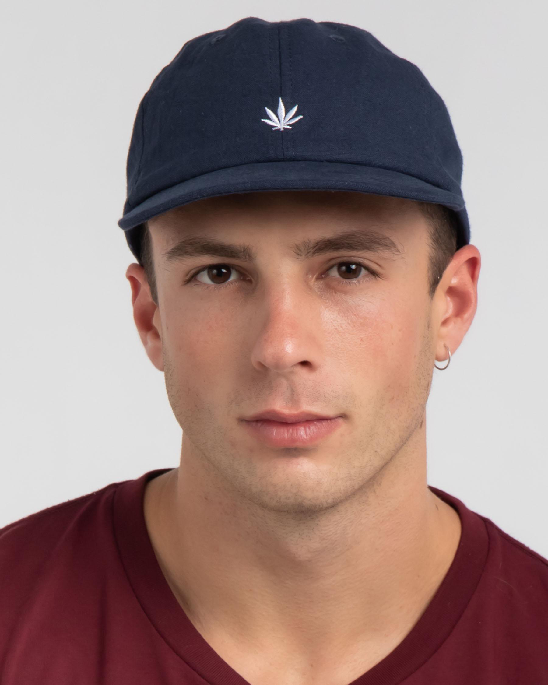 Shop Afends THC Hemp Panel Cap In Navy - Fast Shipping & Easy Returns ...