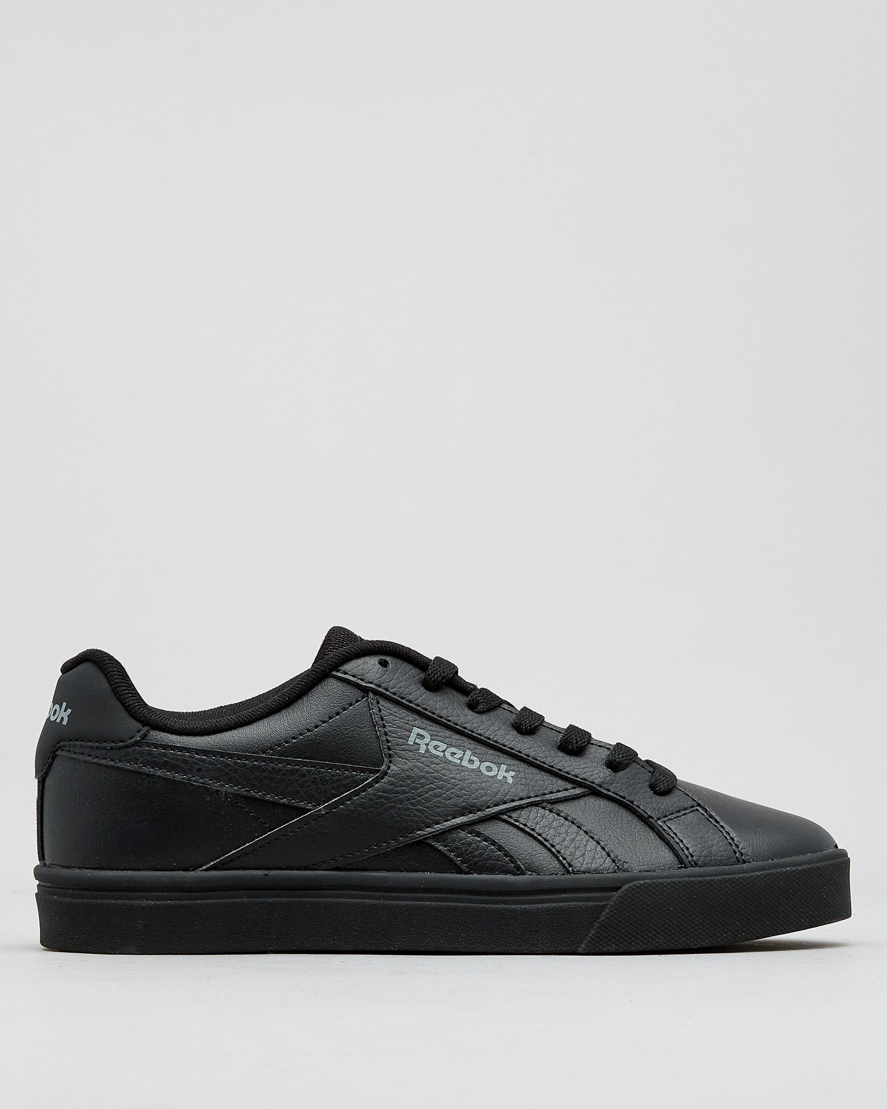 Shop Reebok Womens Royal Shoes In Black - Fast Shipping & Easy Returns ...