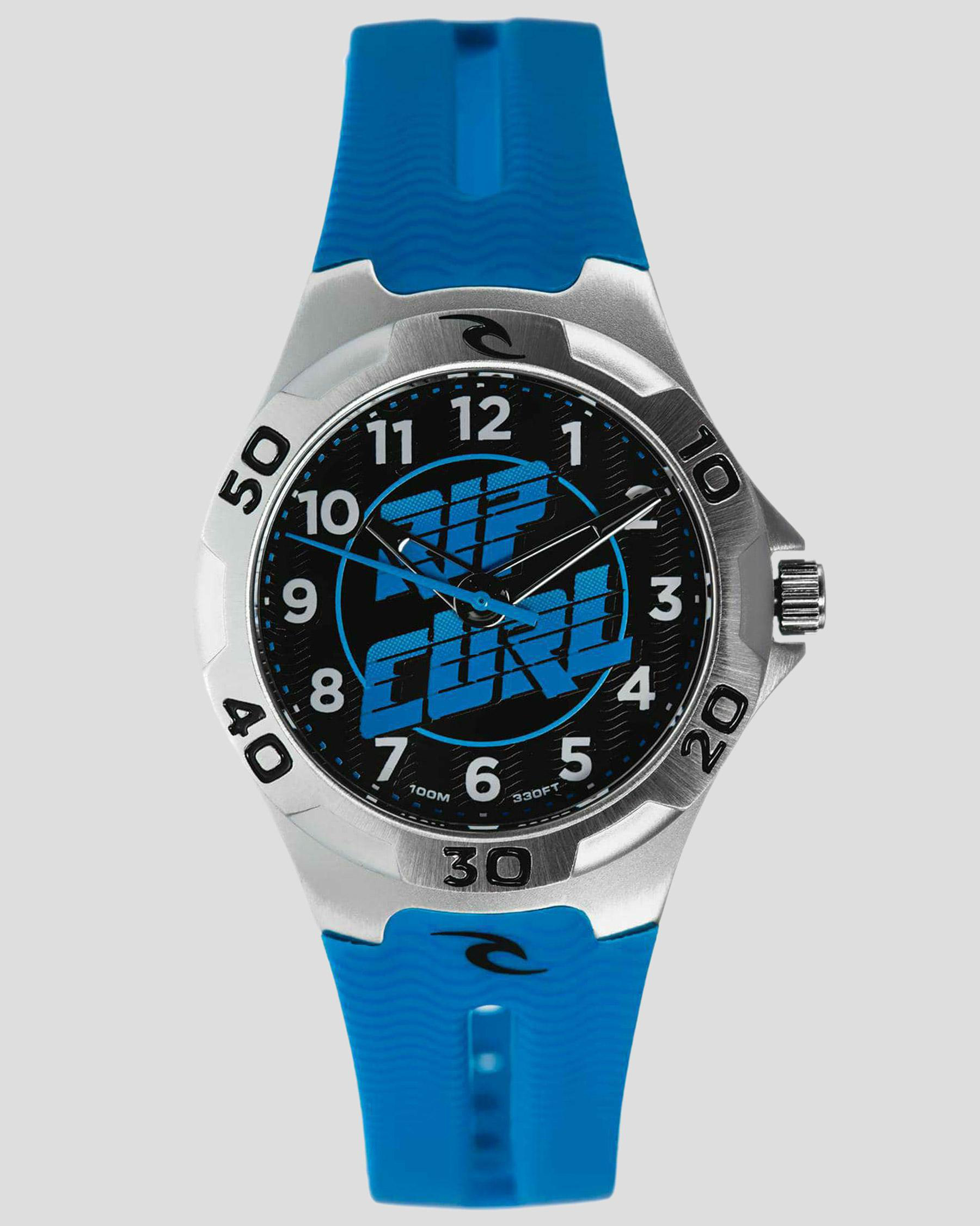 Rip Curl Boys' Brasher Watch In Blue Atoll - Fast Shipping & Easy ...
