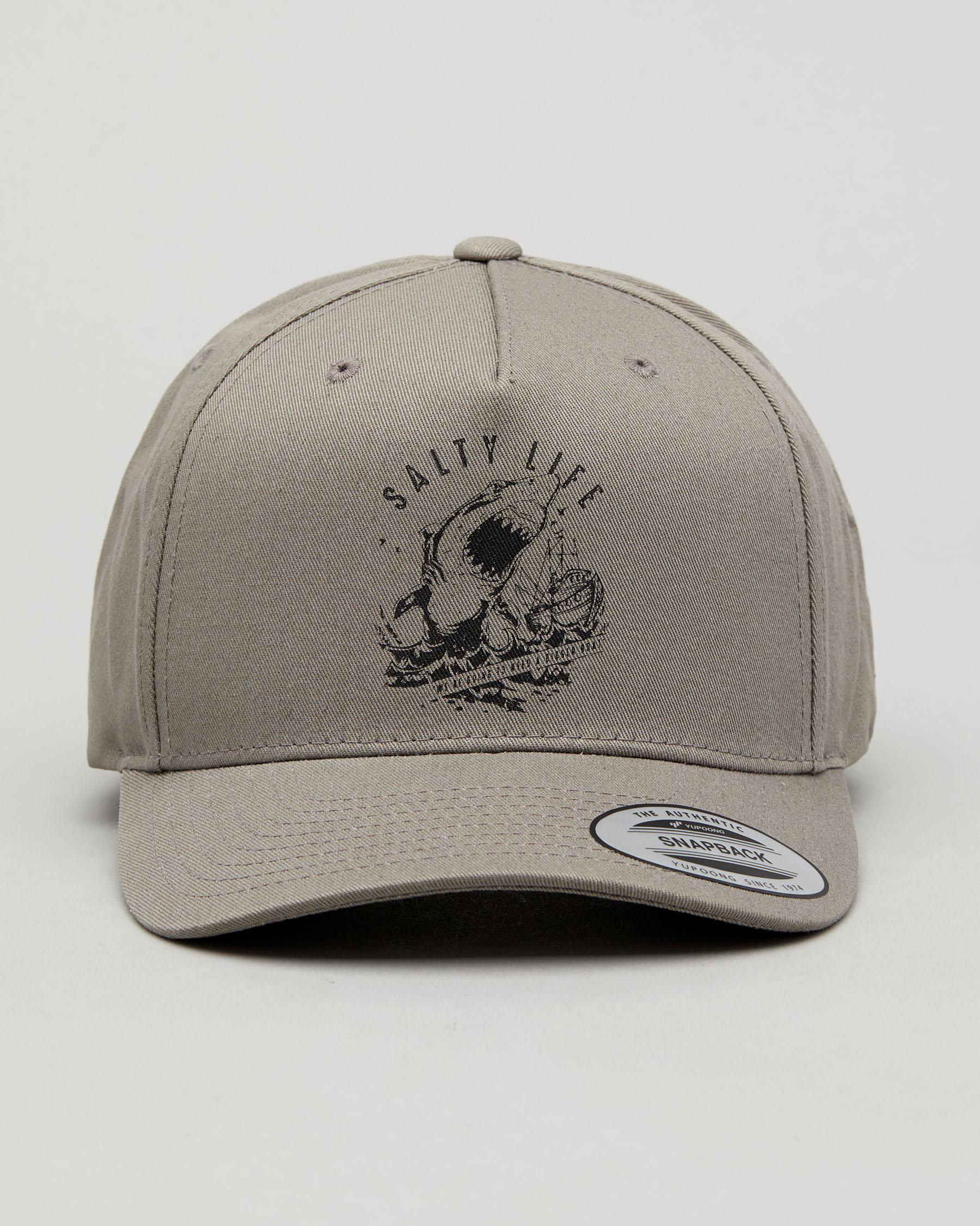 Shop Salty Life Trawler Snapback In Grey - Fast Shipping & Easy Returns ...