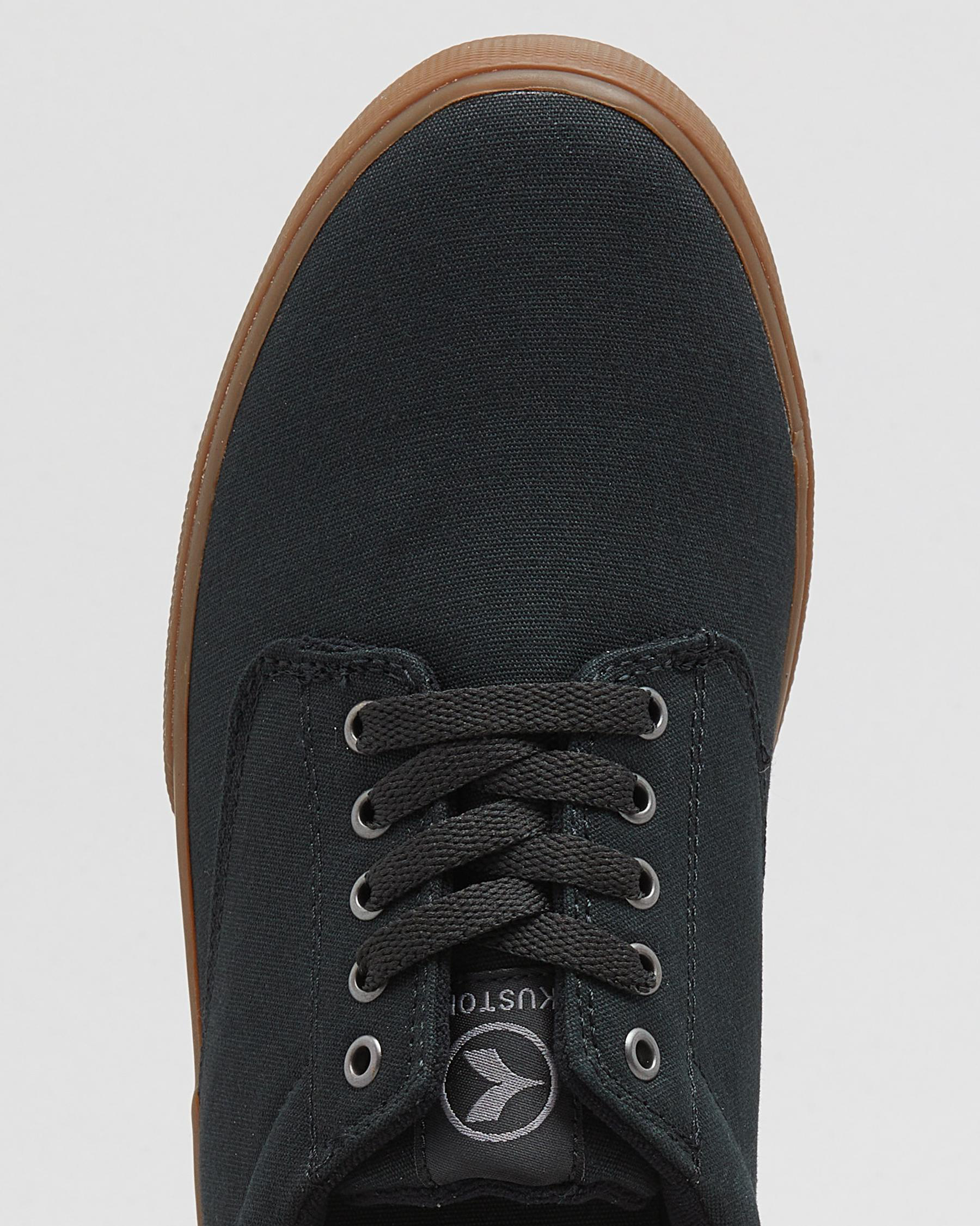 Shop Kustom Profile Shoes In Black Gum - Fast Shipping & Easy Returns ...