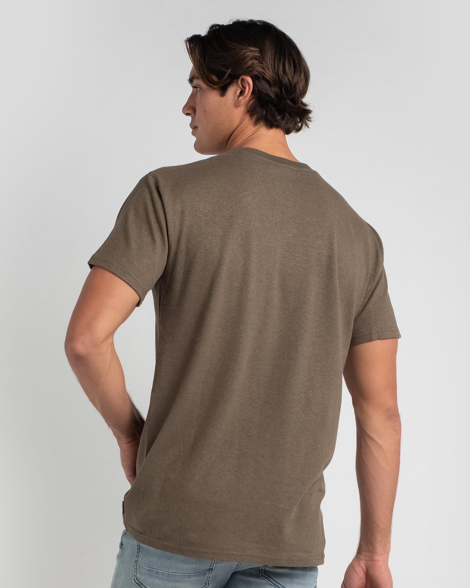 Shop Rusty One Hit Hemp T-Shirt In Gravel - Fast Shipping & Easy ...