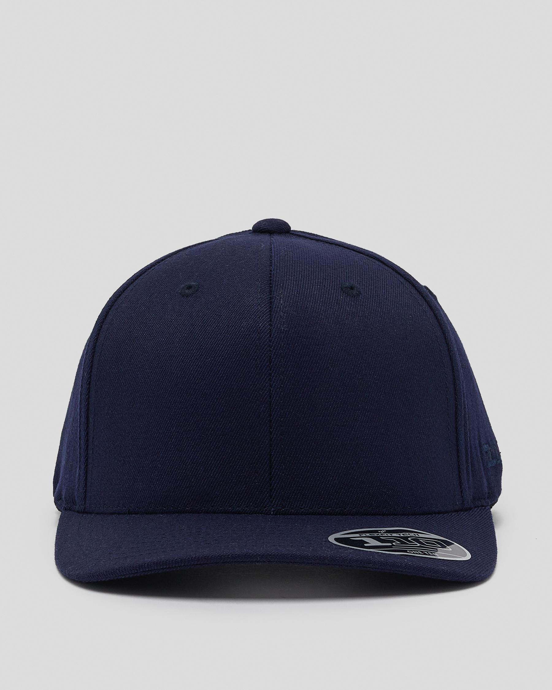 Shop Flexfit Wool Blend Cap In Navy - Fast Shipping & Easy Returns ...