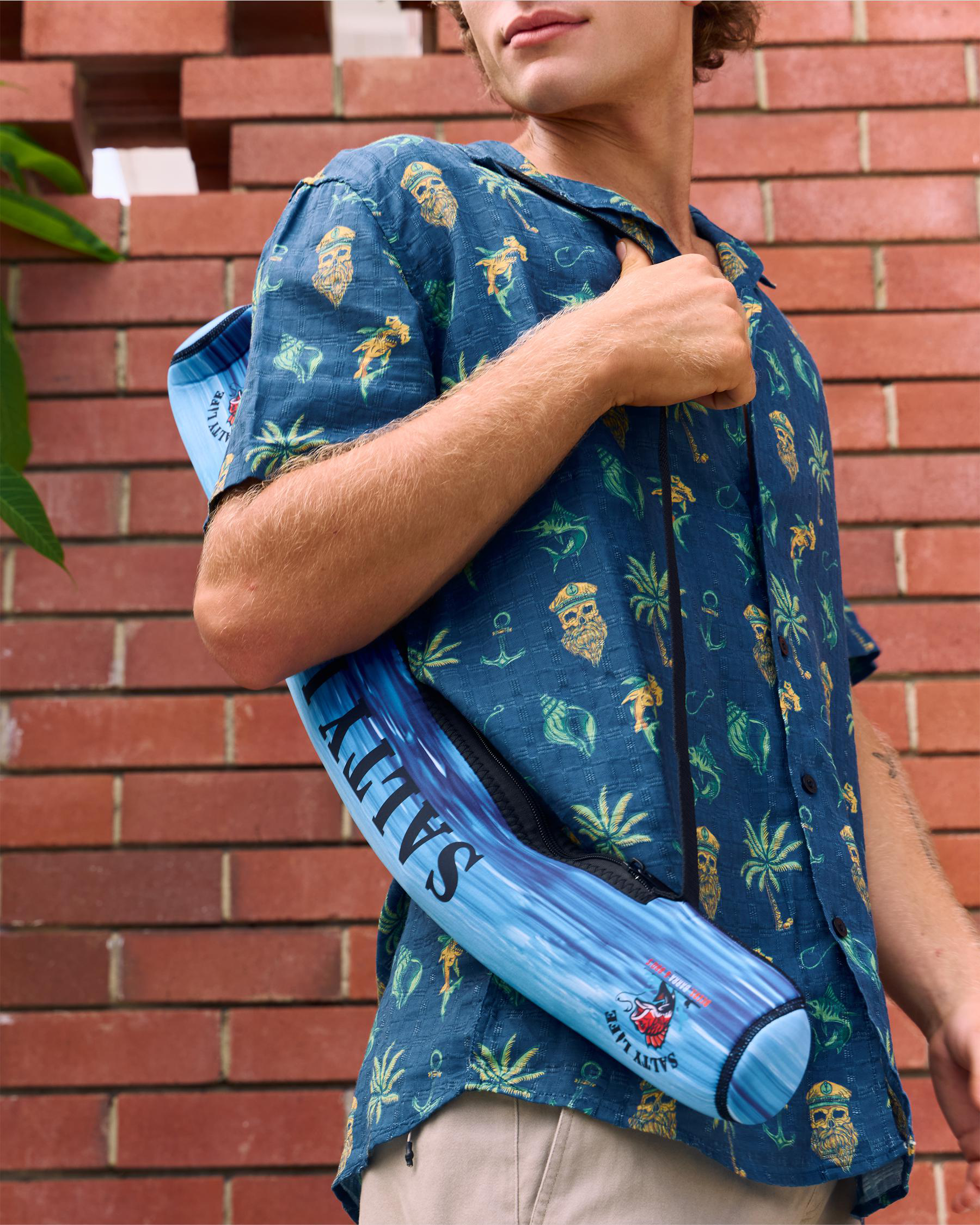 Shop Salty Life Trifecta Beer Sling In Blue - Fast Shipping & Easy ...