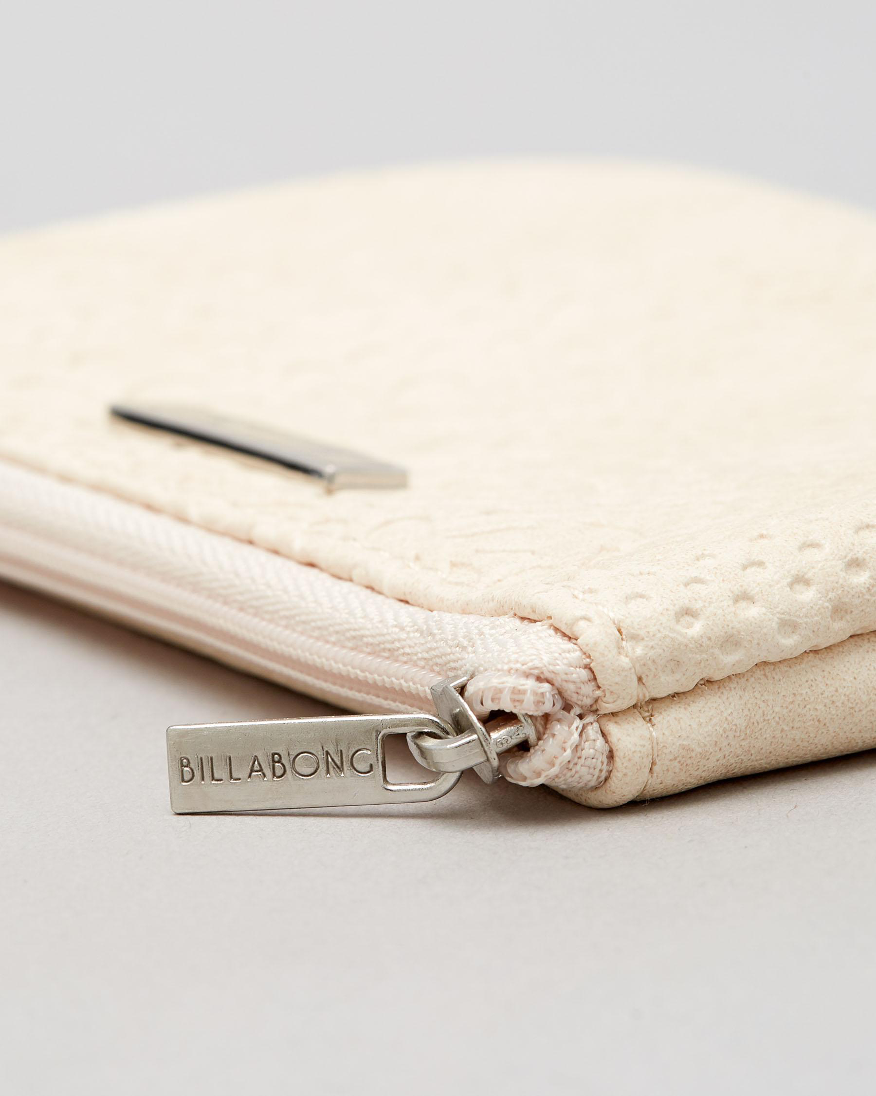 Shop Billabong Florence Coin Purse In Salt Crystal - Fast Shipping ...
