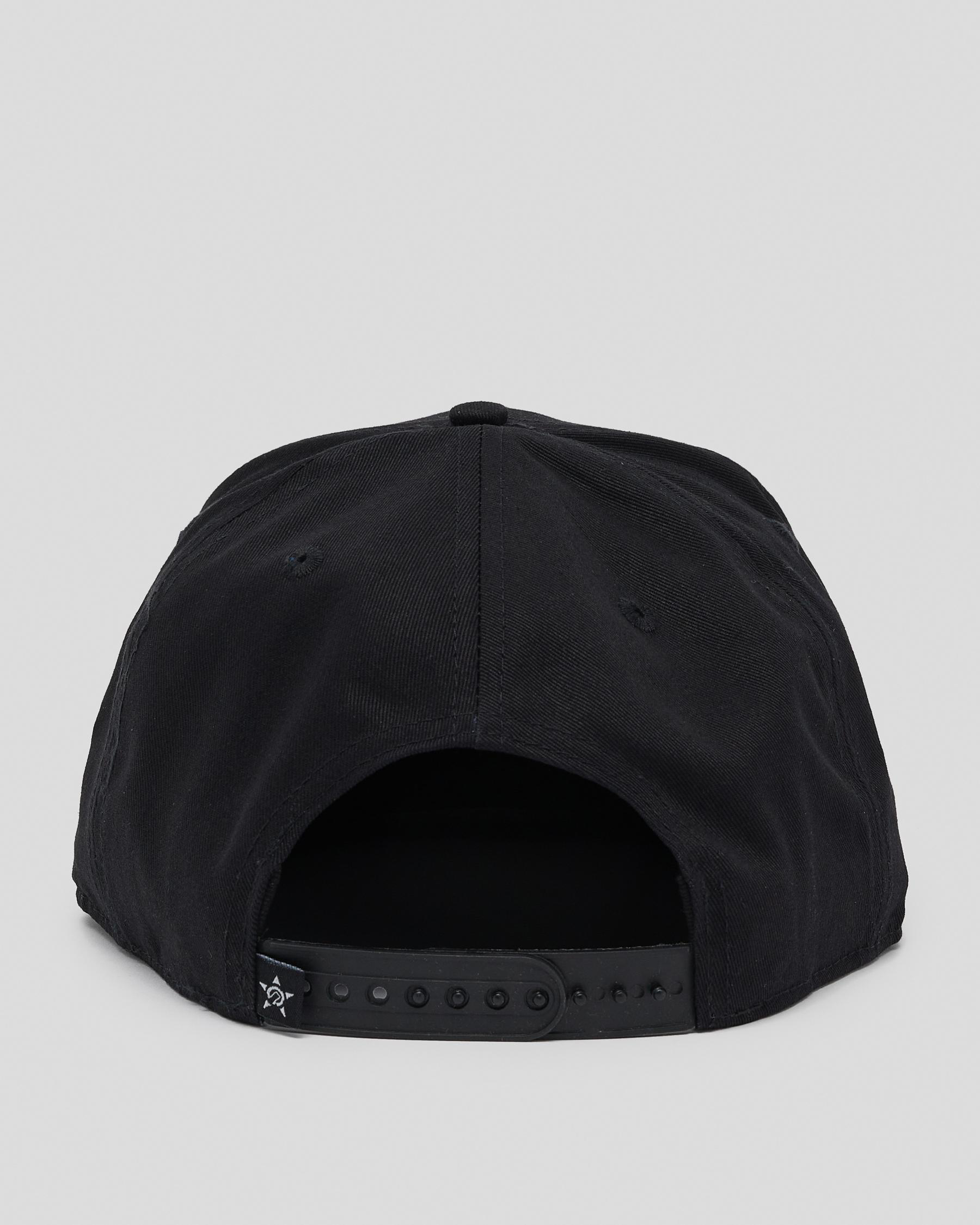 Shop Unit Flat Peak Snapback In Black - Fast Shipping & Easy Returns - City Beach Australia