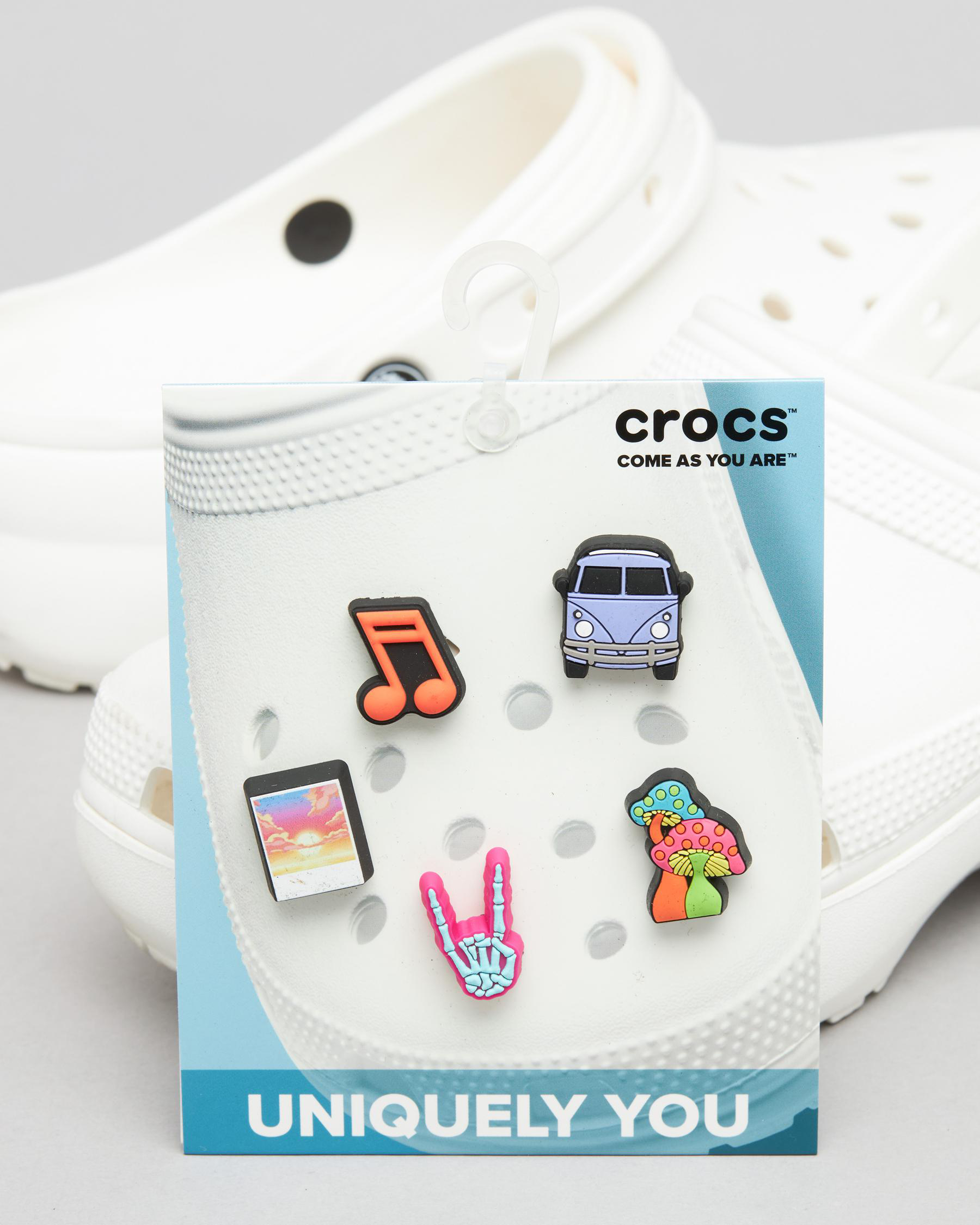 Crocs Funky Road Trip Jibbitz 5 Pack In Multi - FREE* Shipping & Easy ...