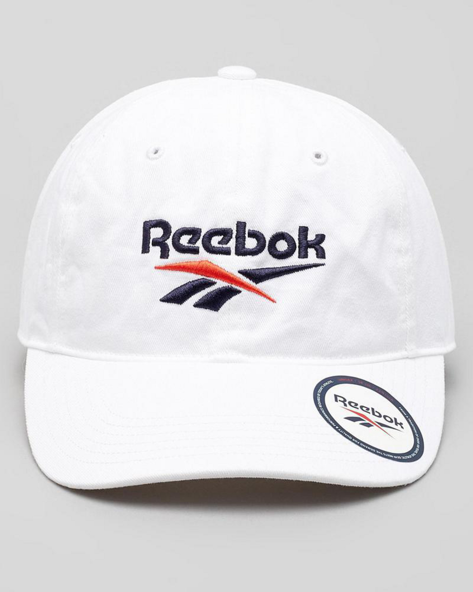 Shop Reebok CL FO Vector Cap In White - Fast Shipping & Easy Returns ...