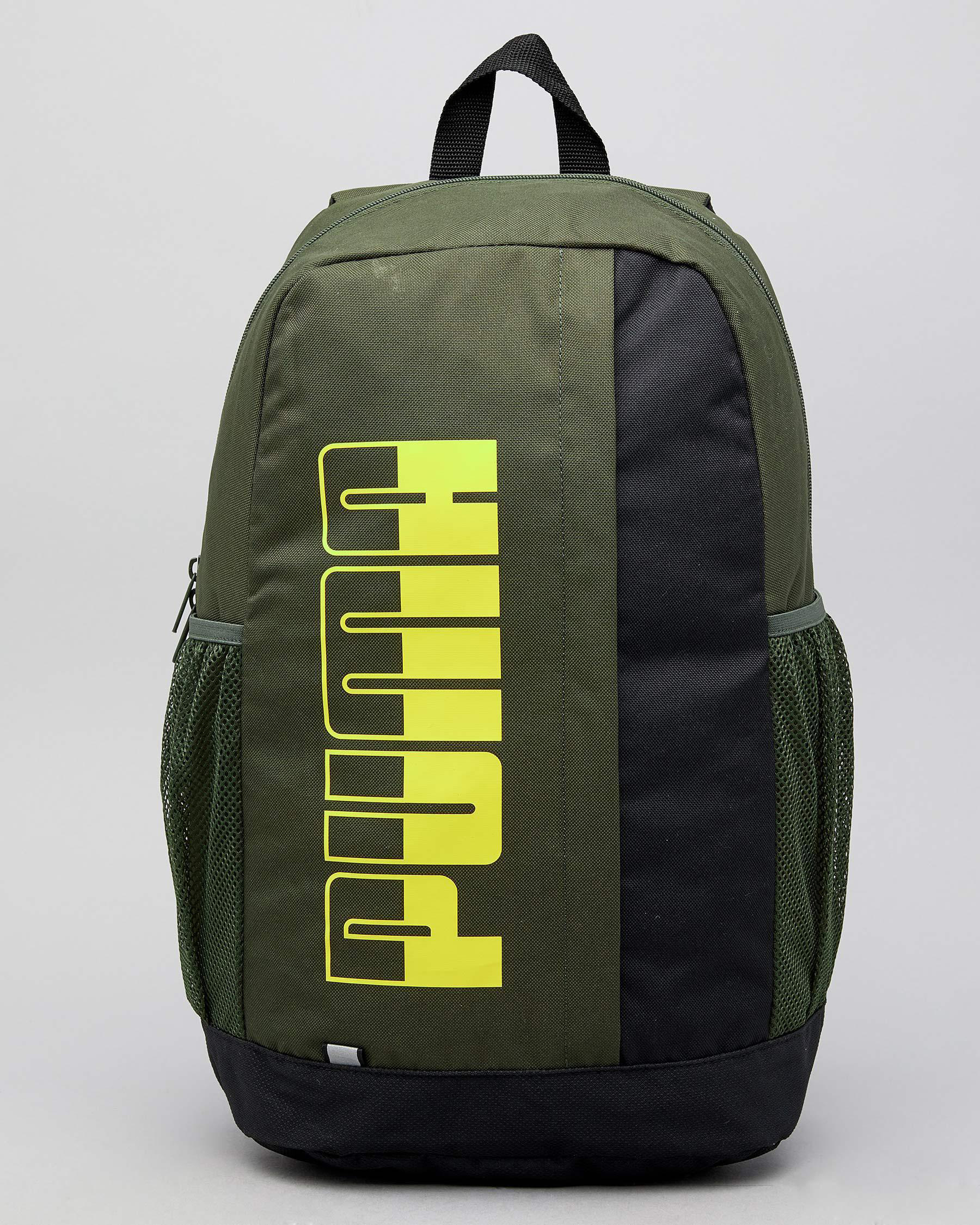 Shop Puma Plus Backpack In Forest Night - Fast Shipping & Easy Returns ...