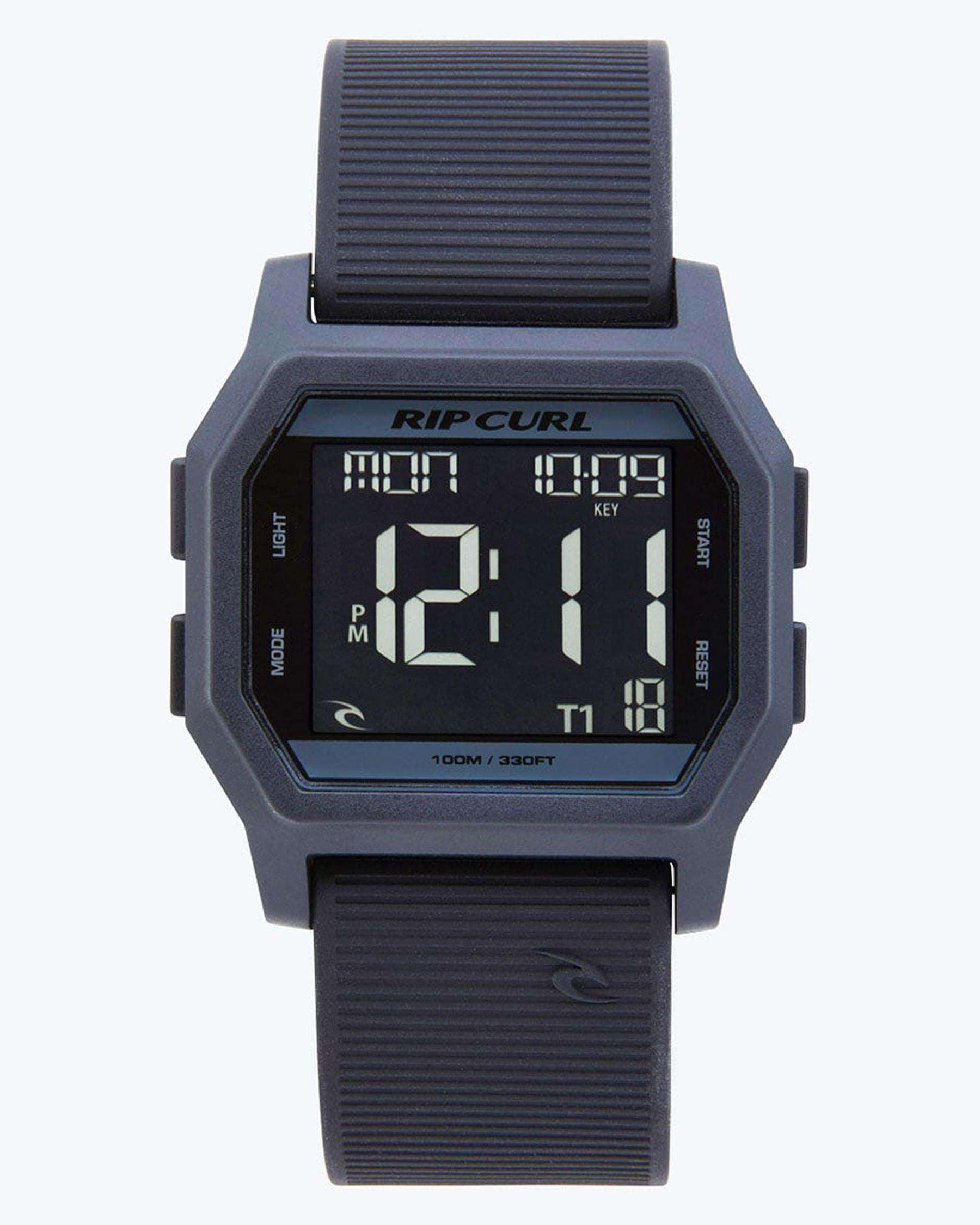 Shop Rip Curl Atom Digital Watch In Black - Fast Shipping & Easy ...