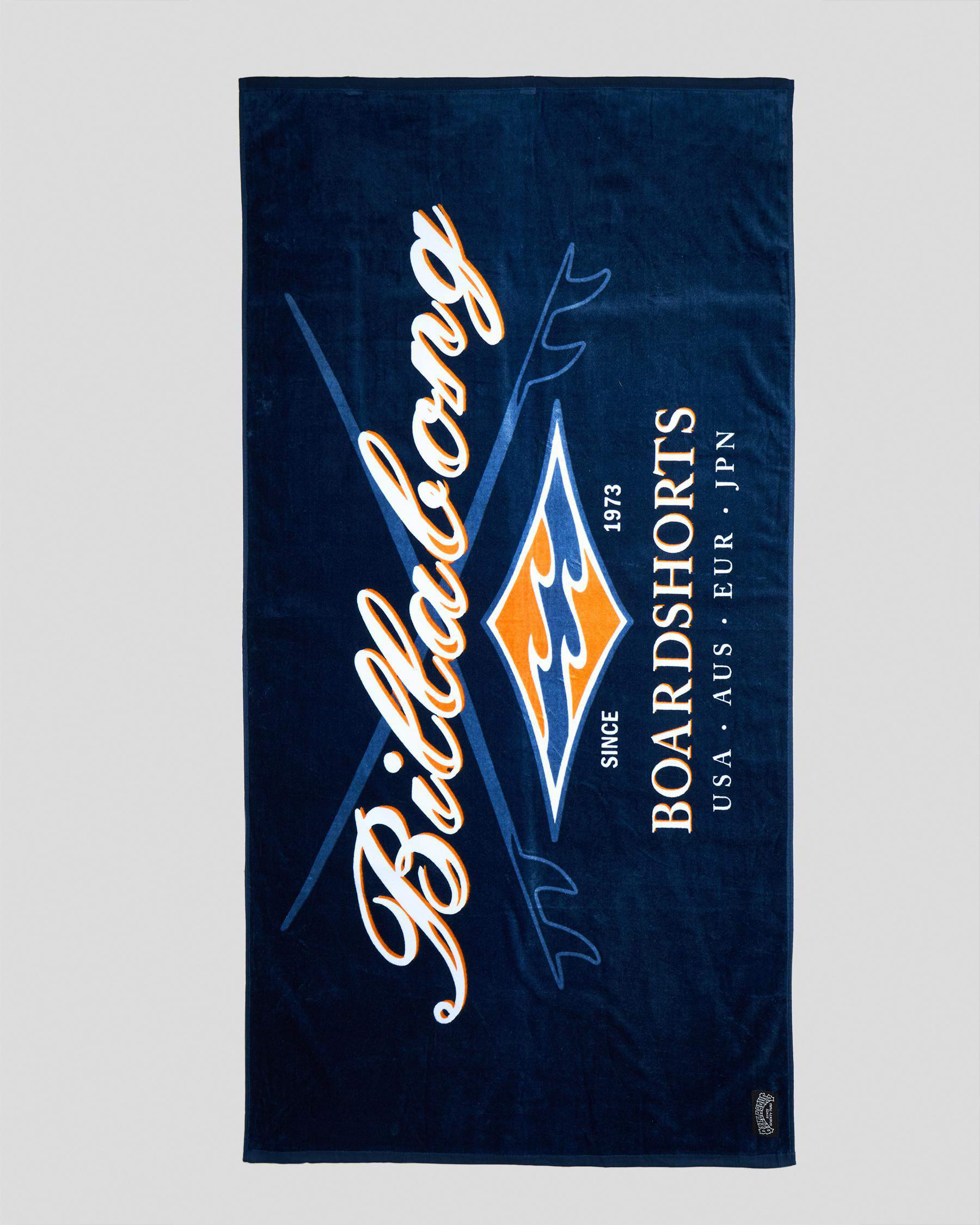 Billabong Waves Towel In Navy - FREE* Shipping & Easy Returns - City ...