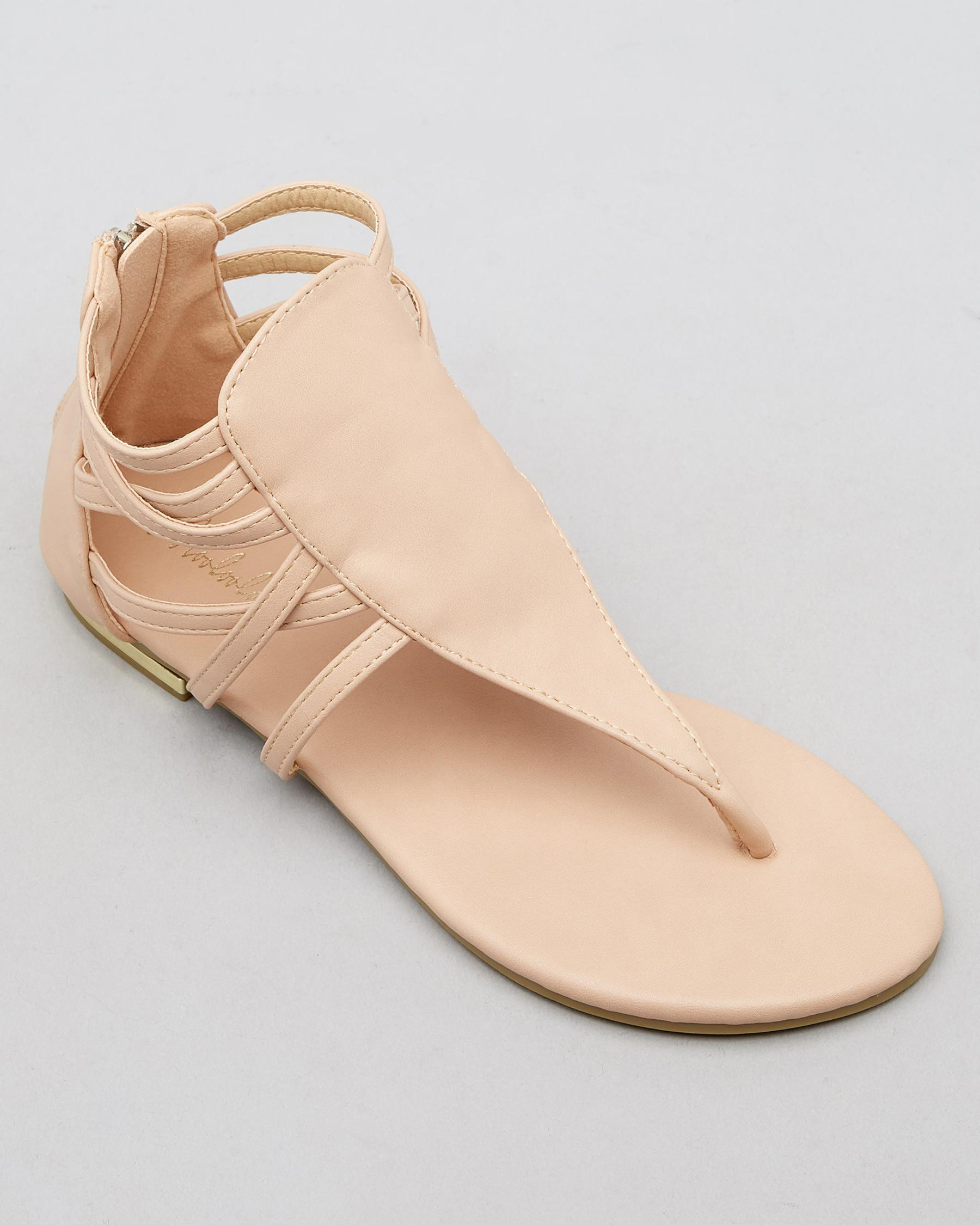 Shop Mooloola Owen Sandals In Tan - Fast Shipping & Easy Returns - City ...