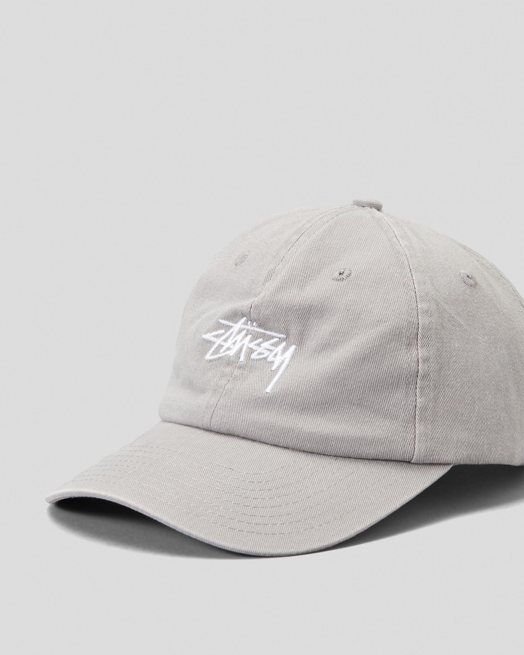 Shop Stussy Stock Low Pro Cap In Grey - Fast Shipping & Easy Returns ...