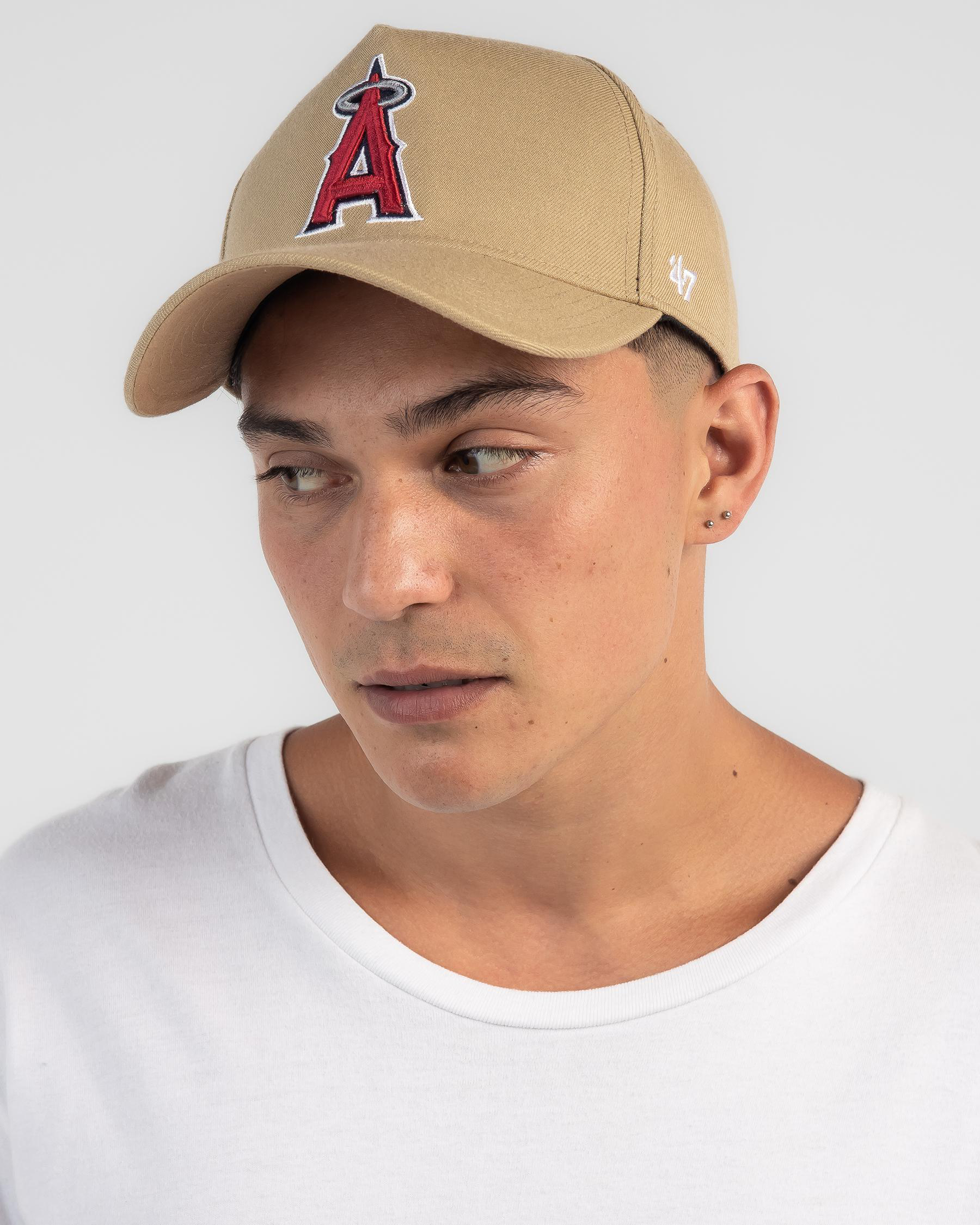 Shop Forty Seven Los Angeles Angels Replica '47 MVP DT Snapback Cap In ...