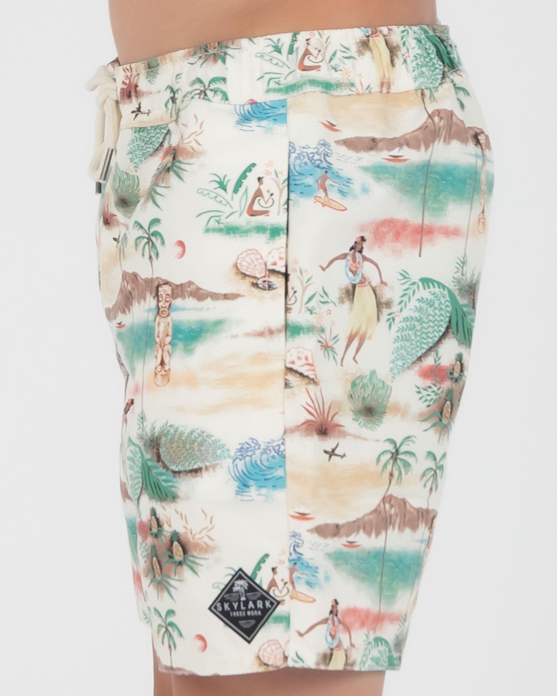 Shop Skylark Boys' Tiki Mully Shorts In Sand - Fast Shipping & Easy ...