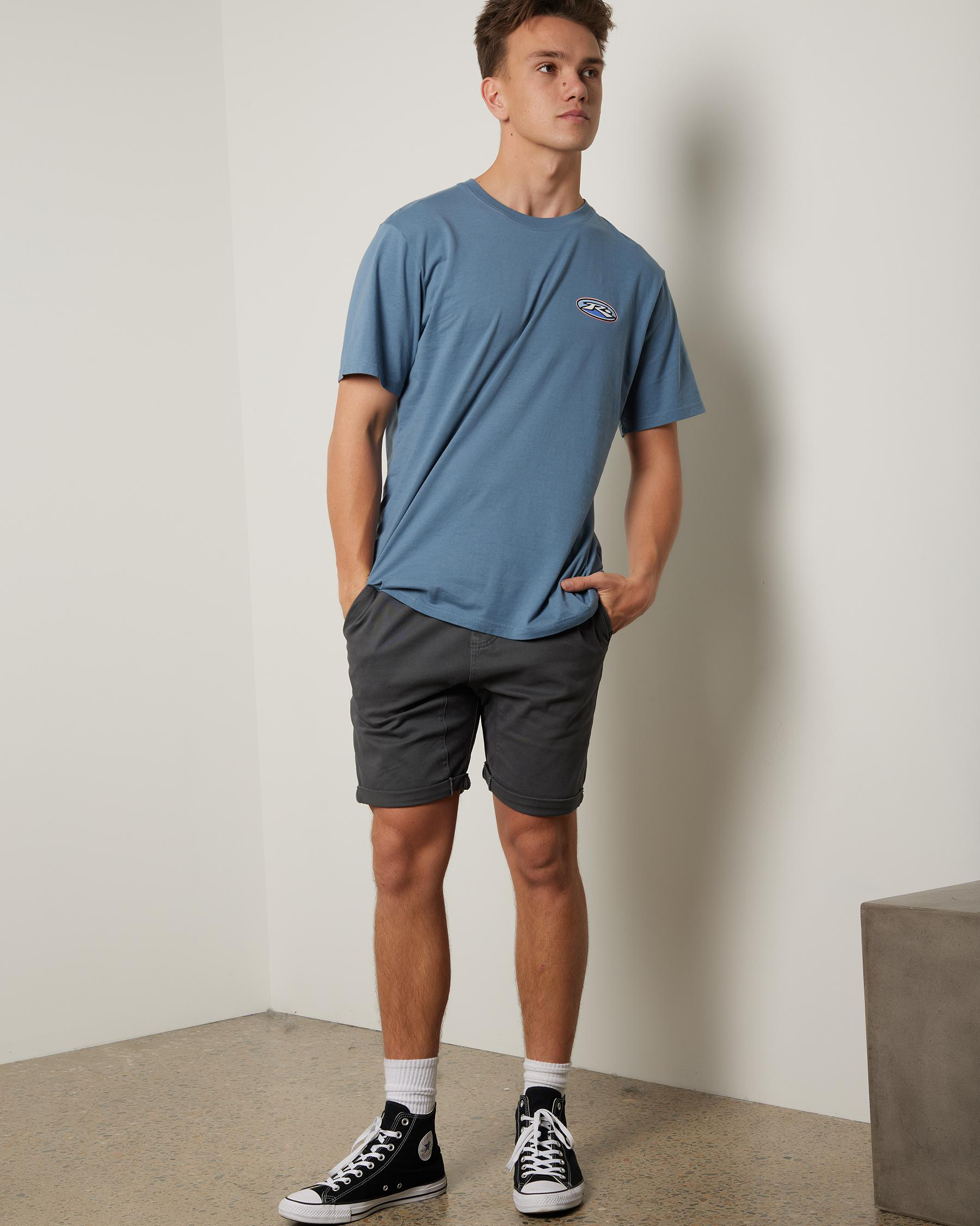 Shop Rusty Hooked On Shorts In Pavement - Fast Shipping & Easy Returns ...