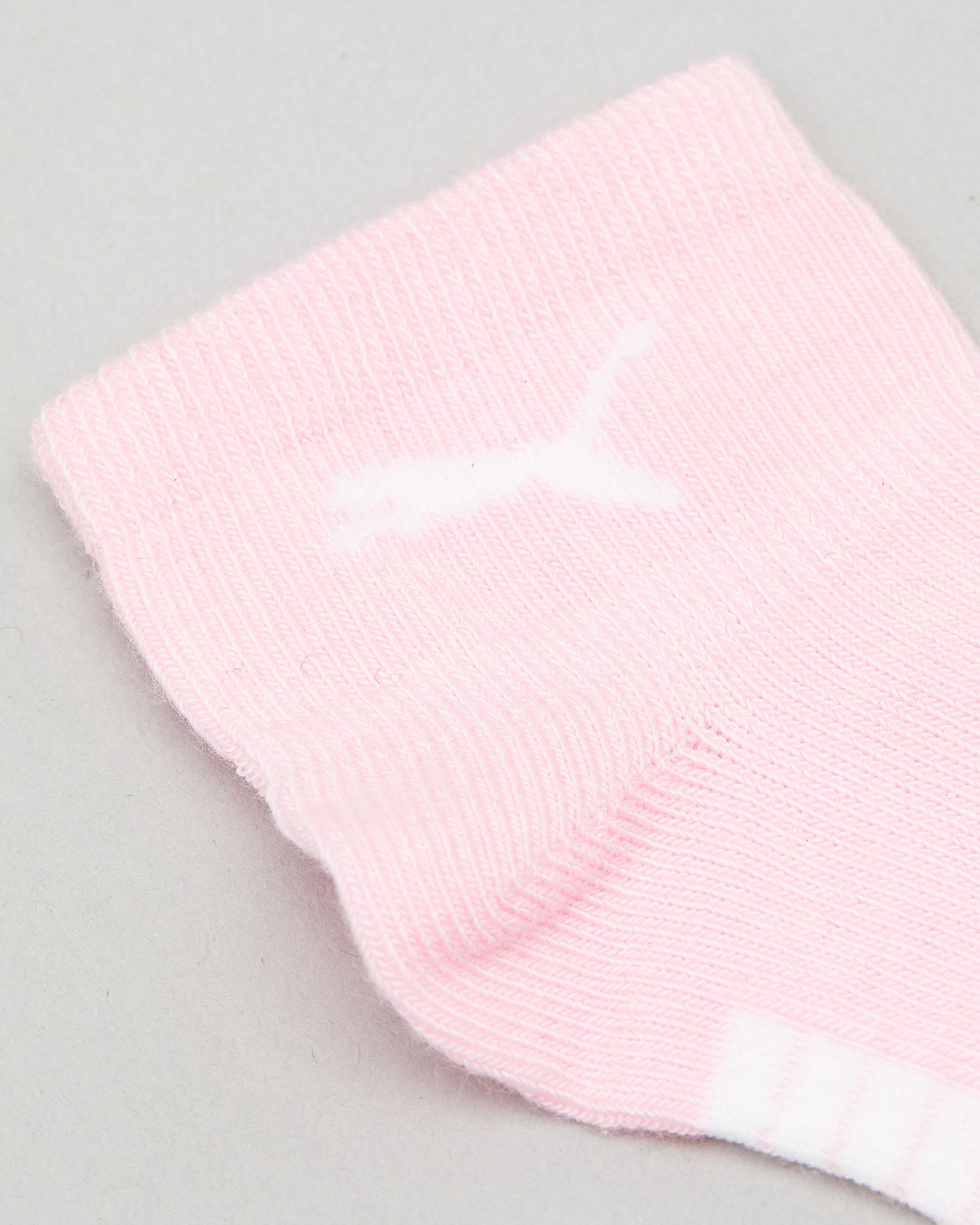 Shop Puma Toddlers' Mini Cats Lifestyle Socks 2 Pack In Pink Lady ...